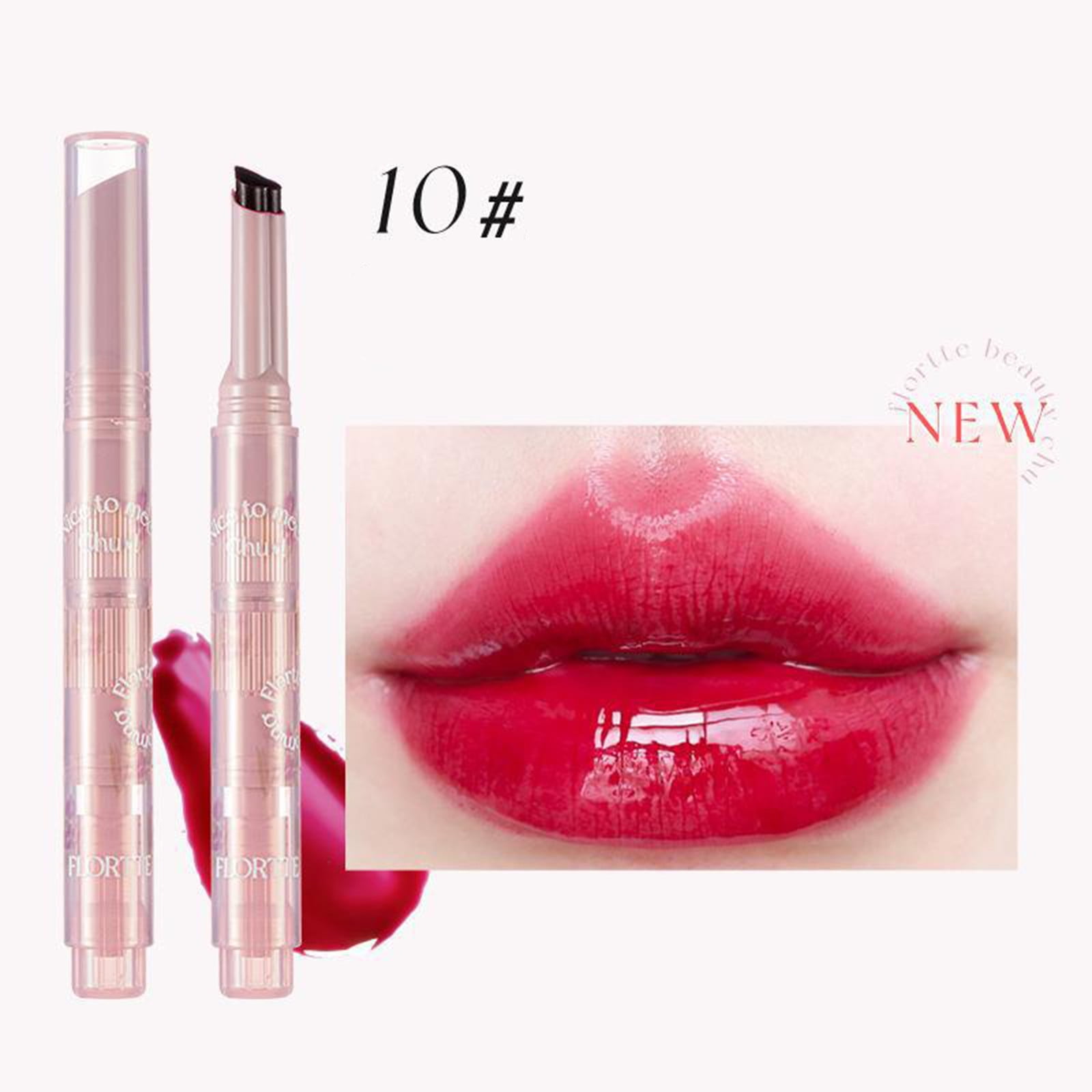 Dengmore Love Moisturizing Lipstick Super Lustrous Glass Shine Lipstick ...