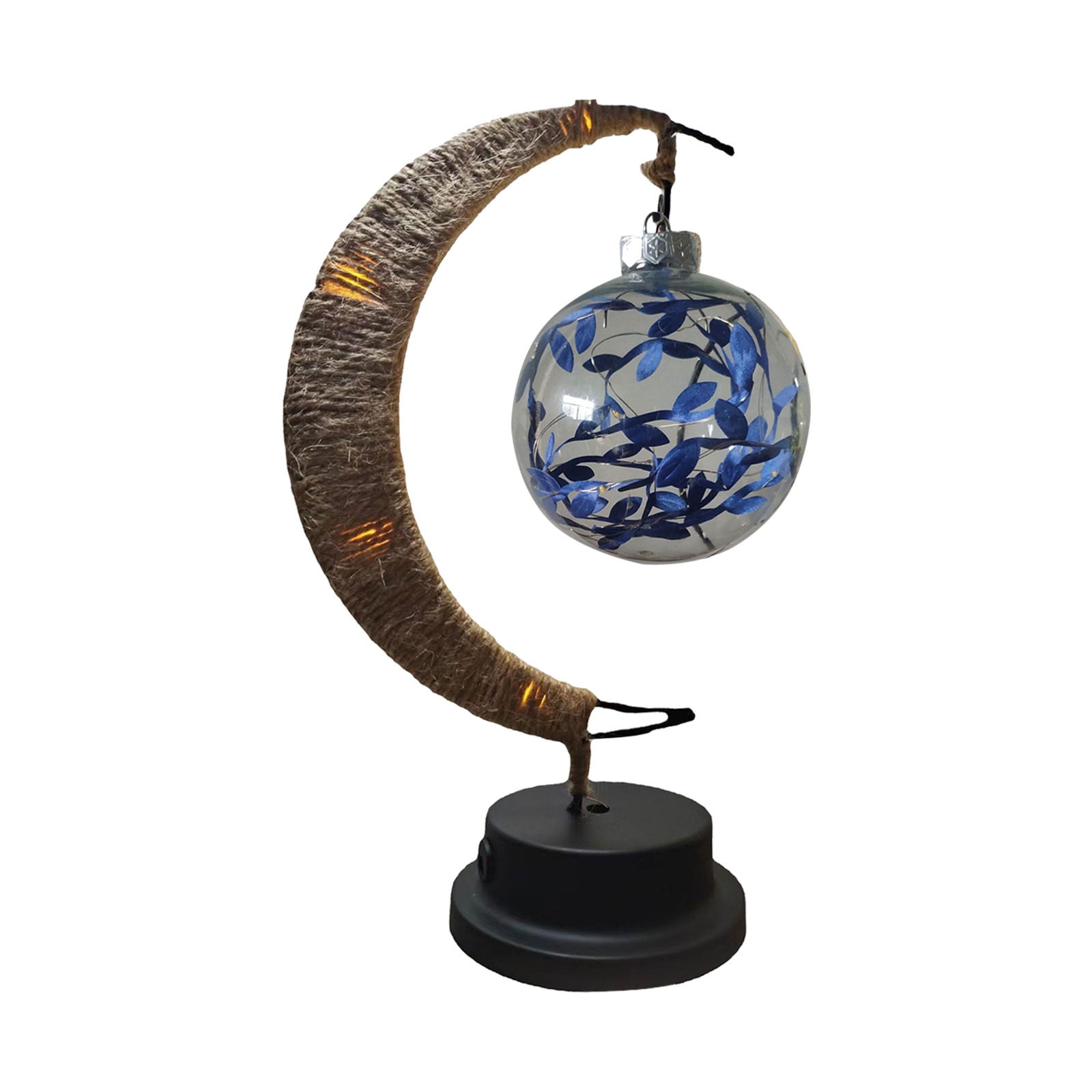 Dengmore Lron Decorative Lamp Battery Operated Iron Table Lamp Warm ...