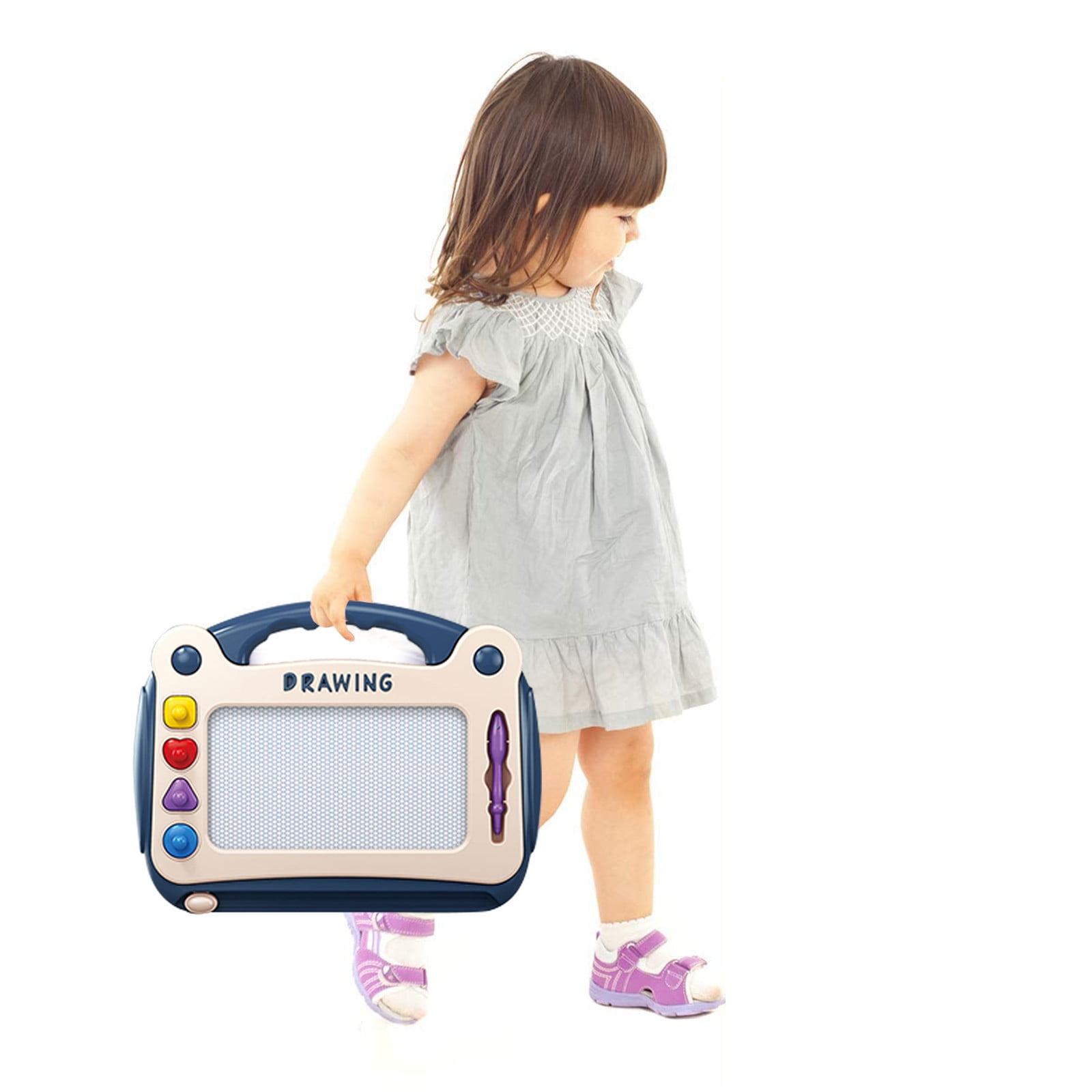 Dengmore Magnetic Drawing Board Toys for Kids Writing Board Erasable ...