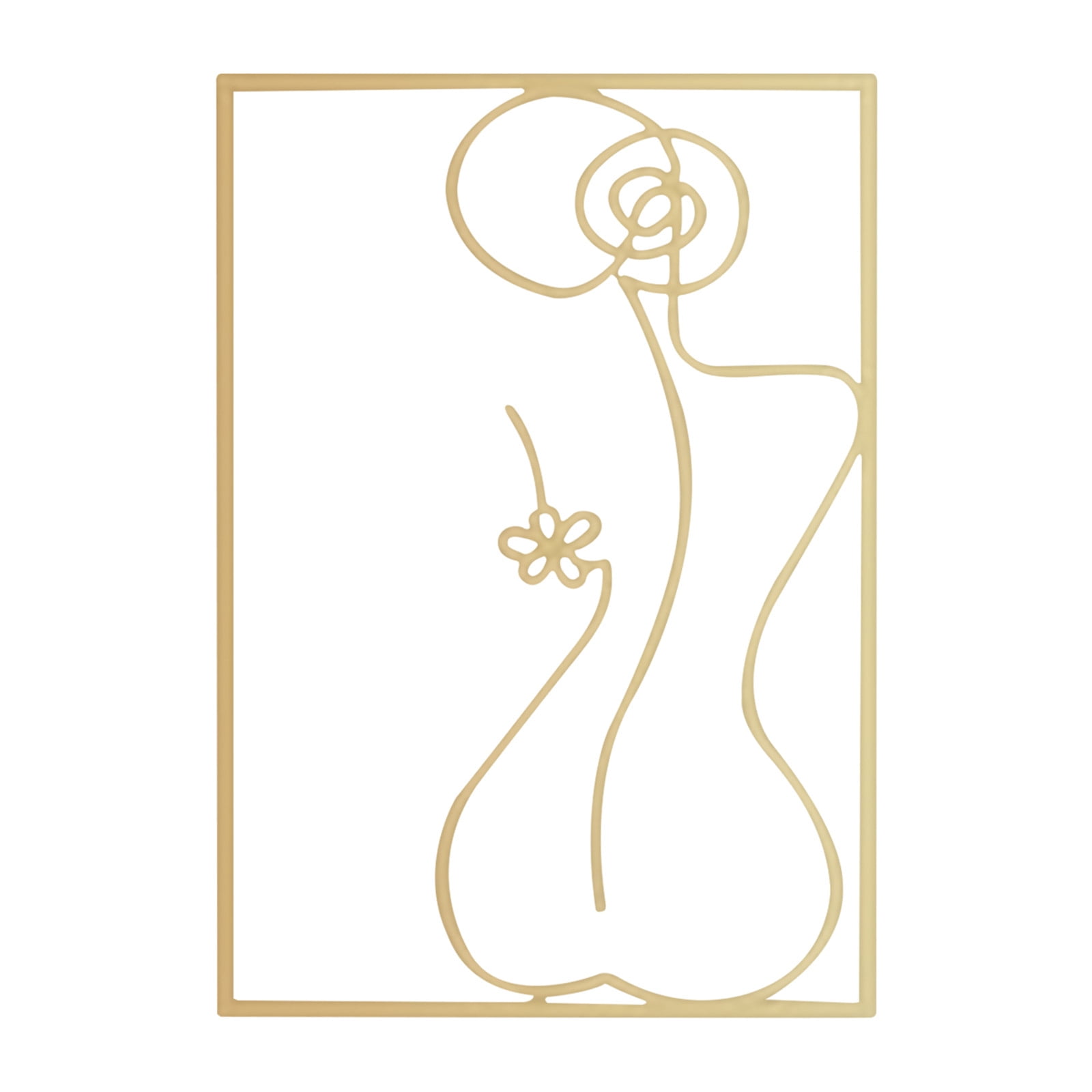 Dengmore Metal Modernization Abstract Fresco Room Abstract Women's Body ...