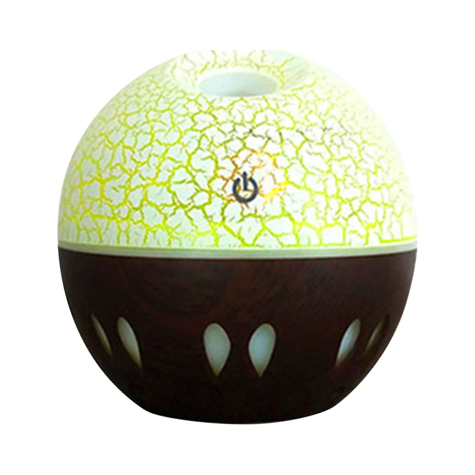 Dengmore Mini Portable Aromatherapy Diffuser Humidifier Wooden Grain Diffuser With Auto Shut Off