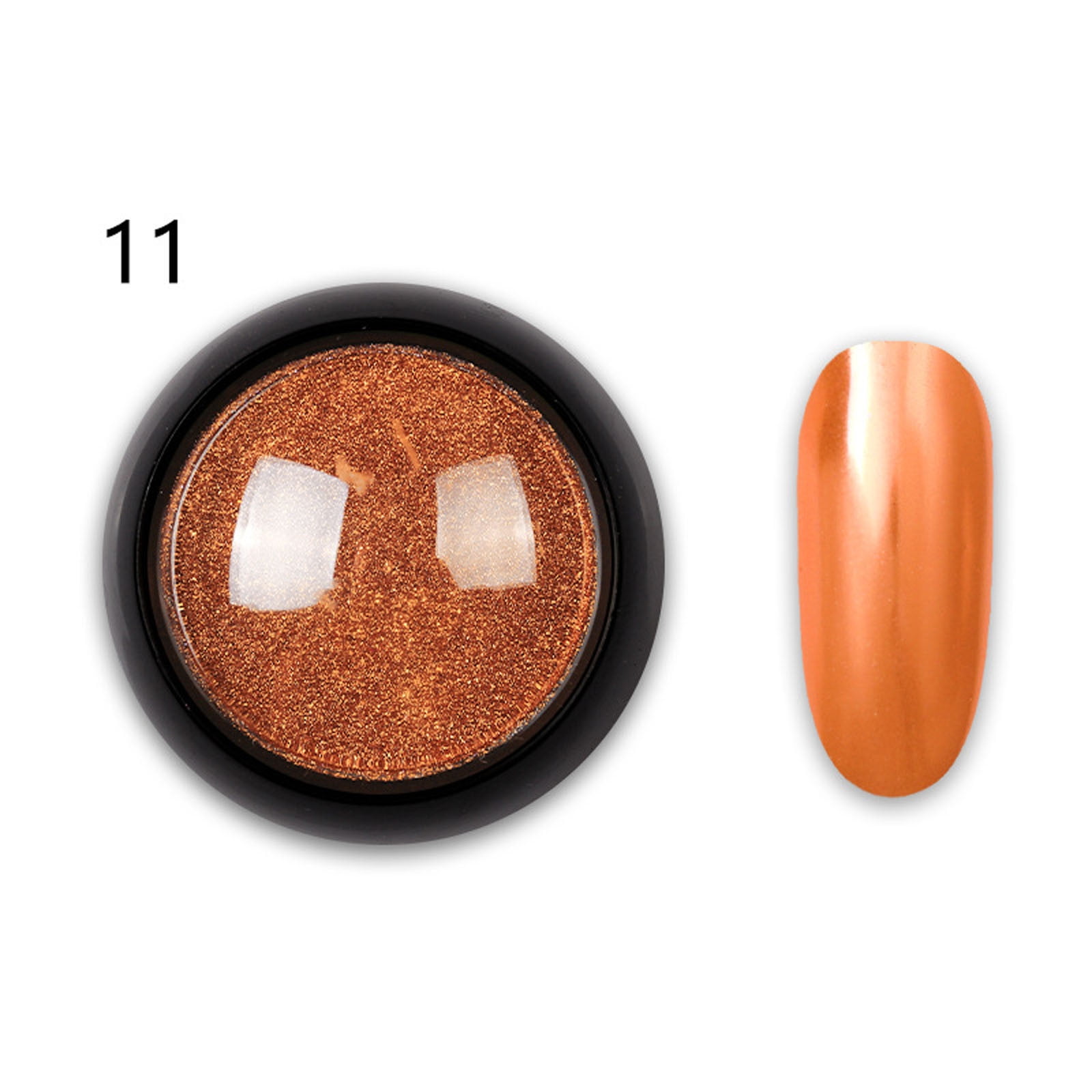 Dengmore Mirror Effect Nail Art Powder with Titanium Plating Formula ...