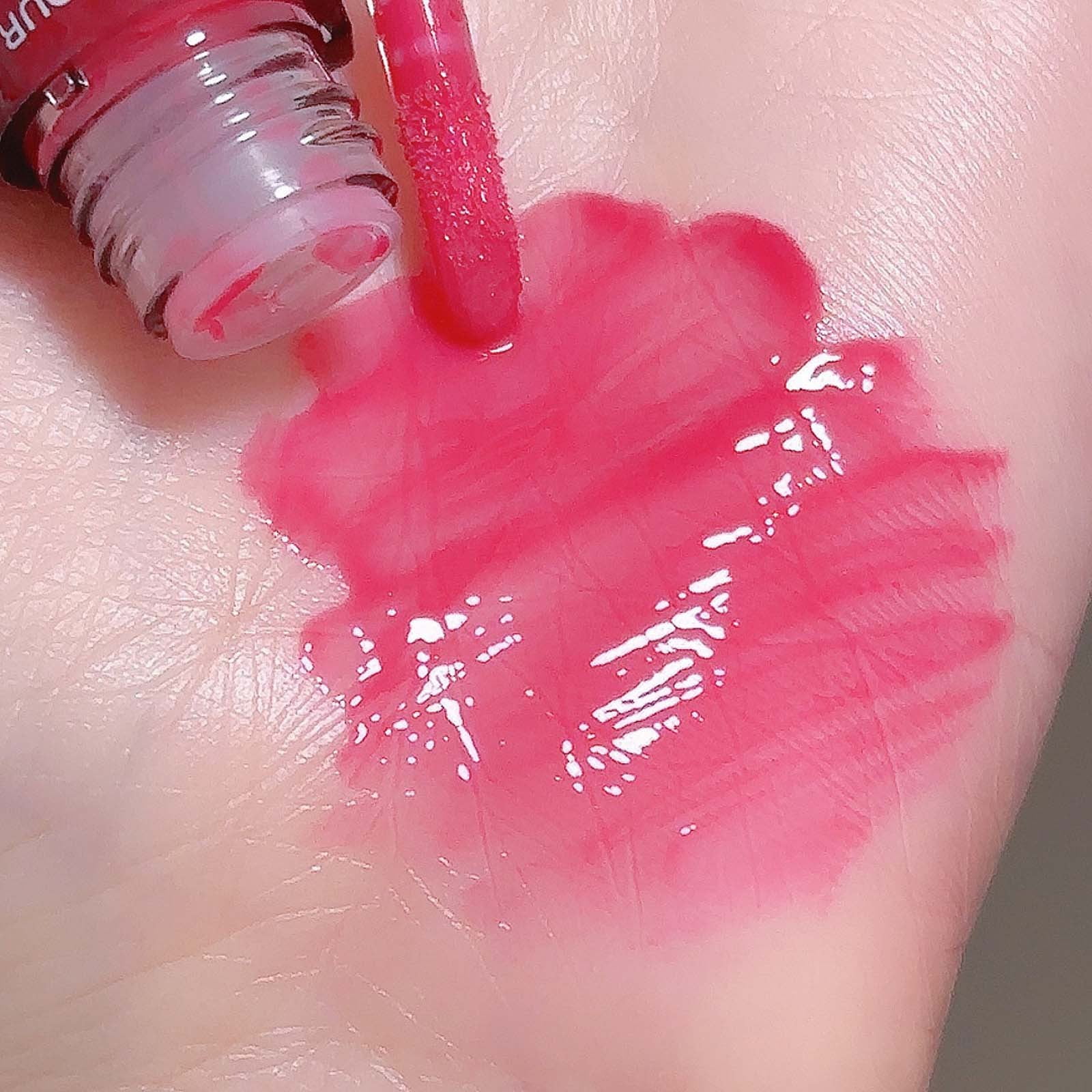 Dengmore Moisturizing Lip Gloss Super Lustrous Glass Shine Lipstick Non Fade Long Lasting Subtle