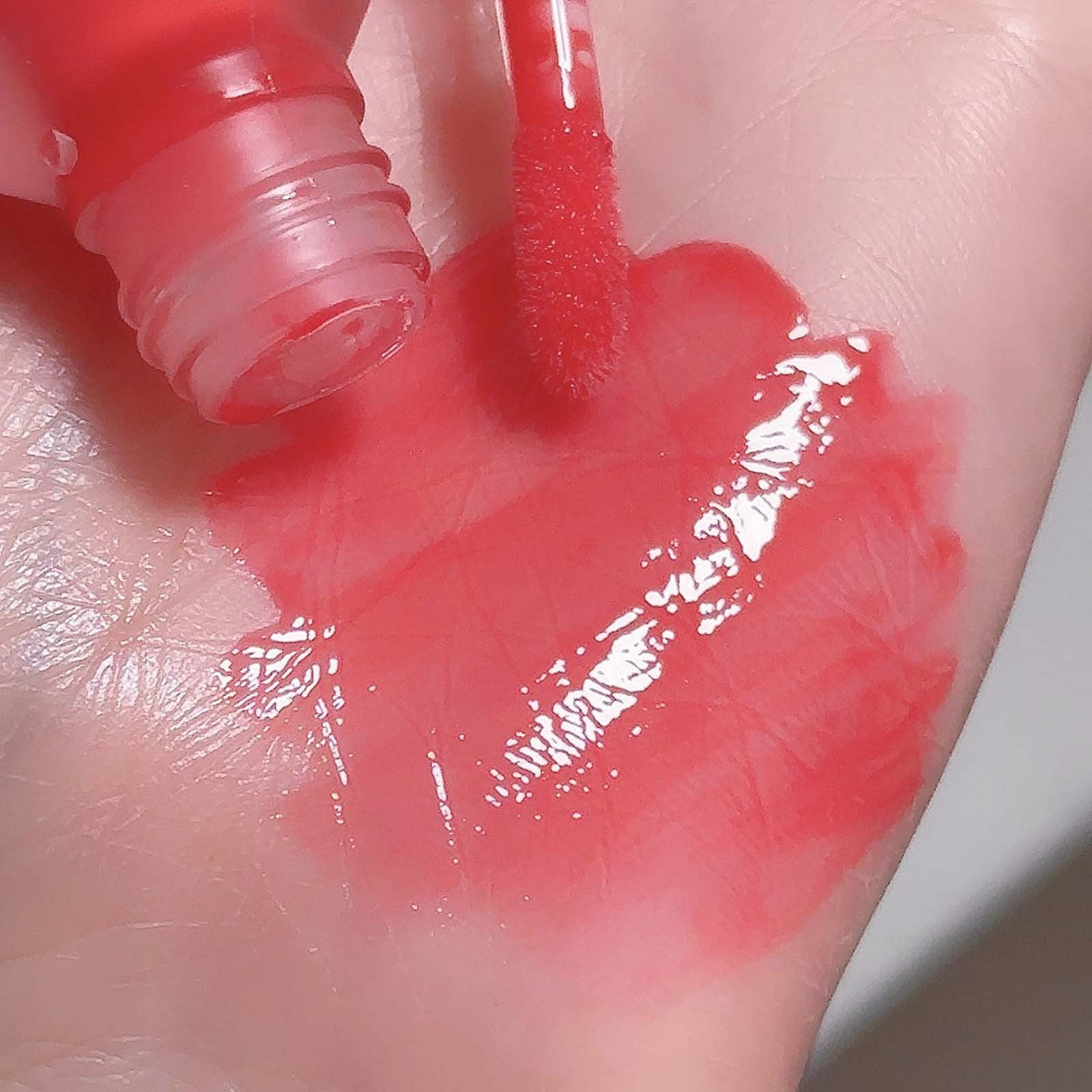 Dengmore Moisturizing Lip Gloss Super Lustrous Glass Shine Lipstick Non Fade Long Lasting Subtle