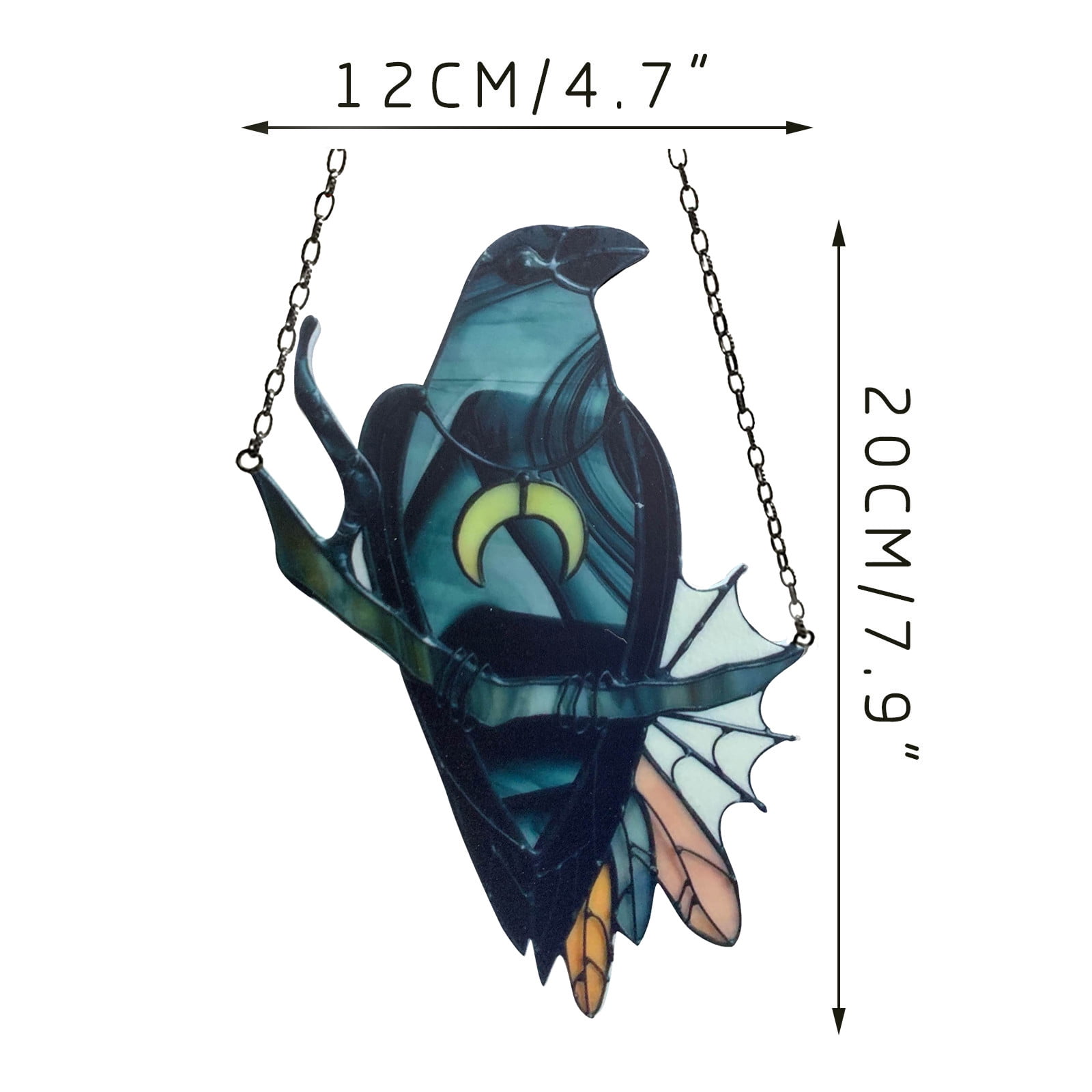 Dengmore Mysterious Crow Witch Decoration Crafts Crow Witch Decoration ...