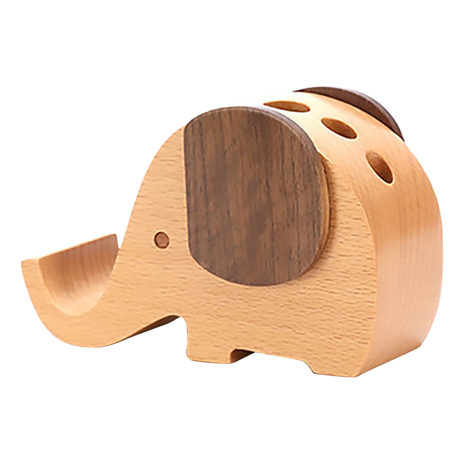 Dengmore Pencil Holder Cute Elephants-shaped Pen Holder Table Decor ...