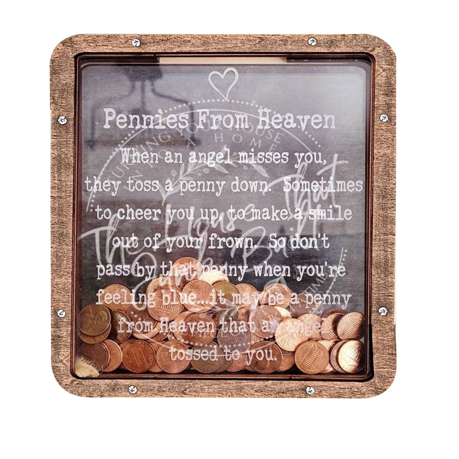 Dengmore Personalized Wooden Coins From Heaven's Bank Personalized ...
