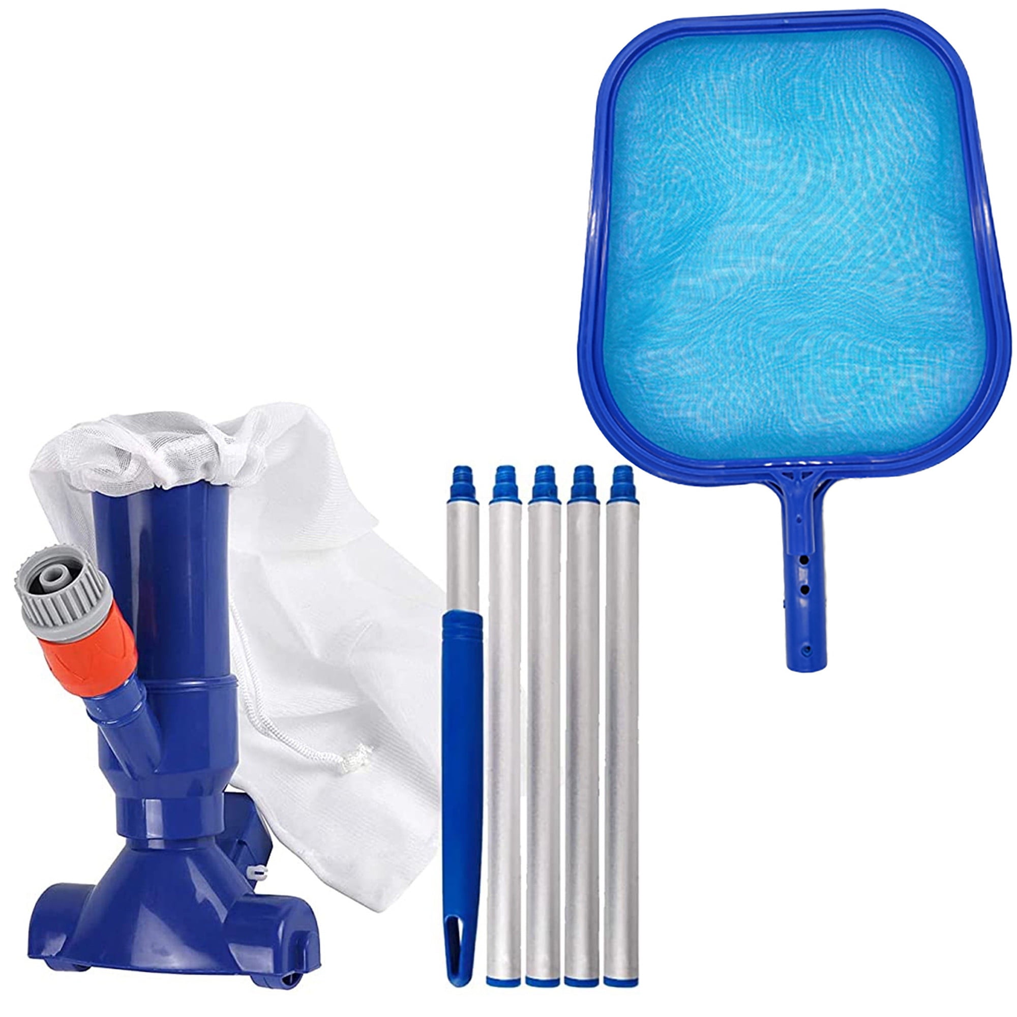 2025 Upgrade Handheld Pool Vacuum for Above Ground Pool 50" Portable ...