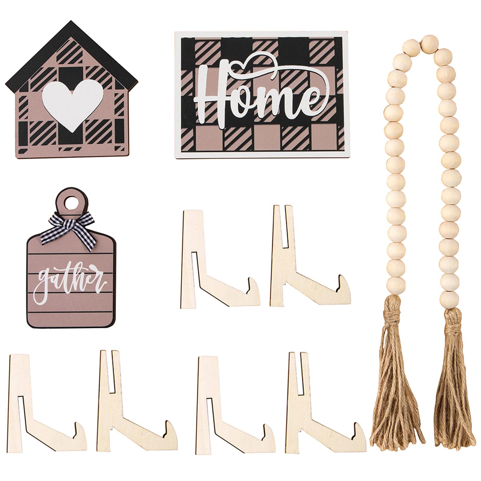 Dengmore Room Decoration Farm Cattle Wood Handicraft Bee Home ...