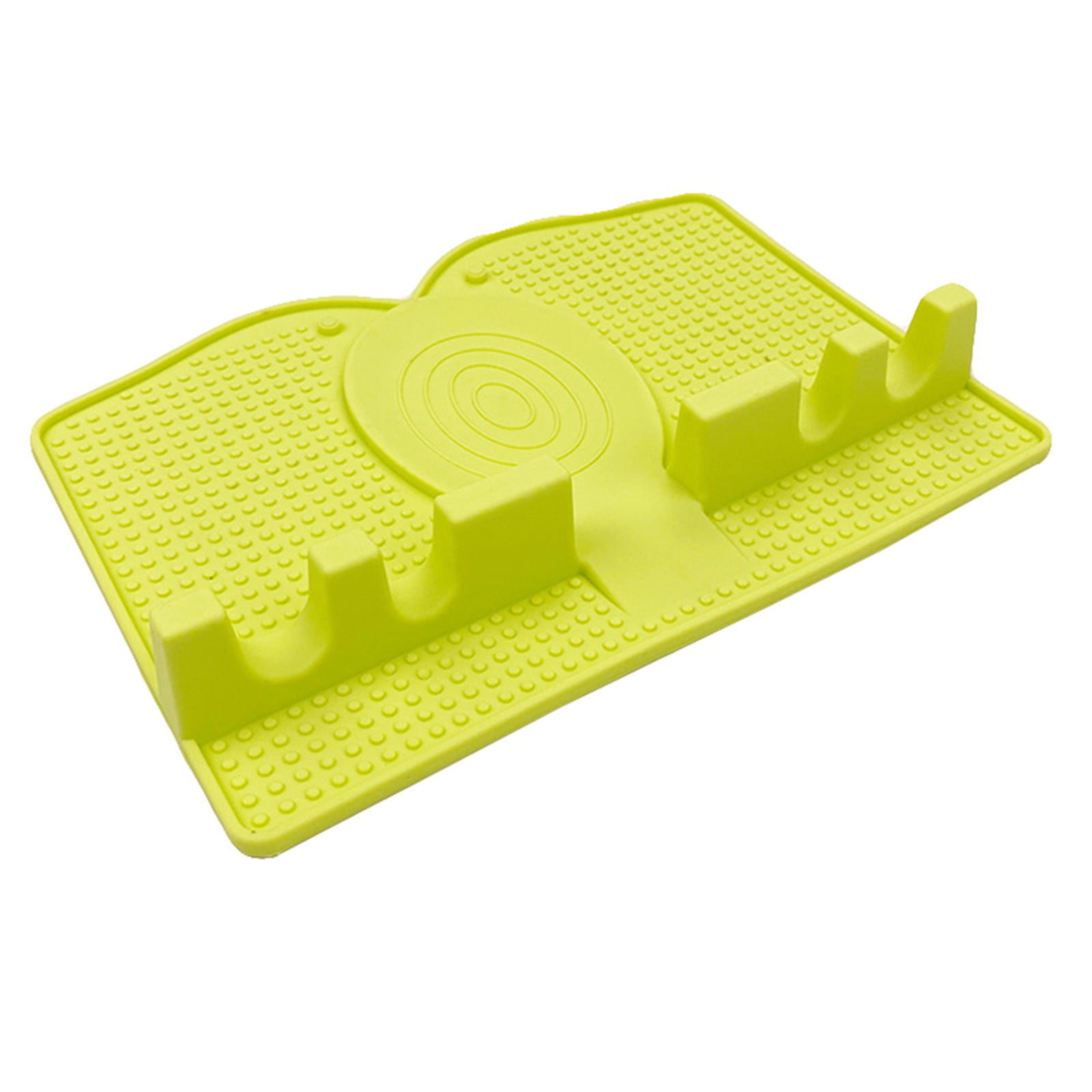 Dengmore Silicone Spatula Rack fouling Draining Spatula Mat Kitchen ...