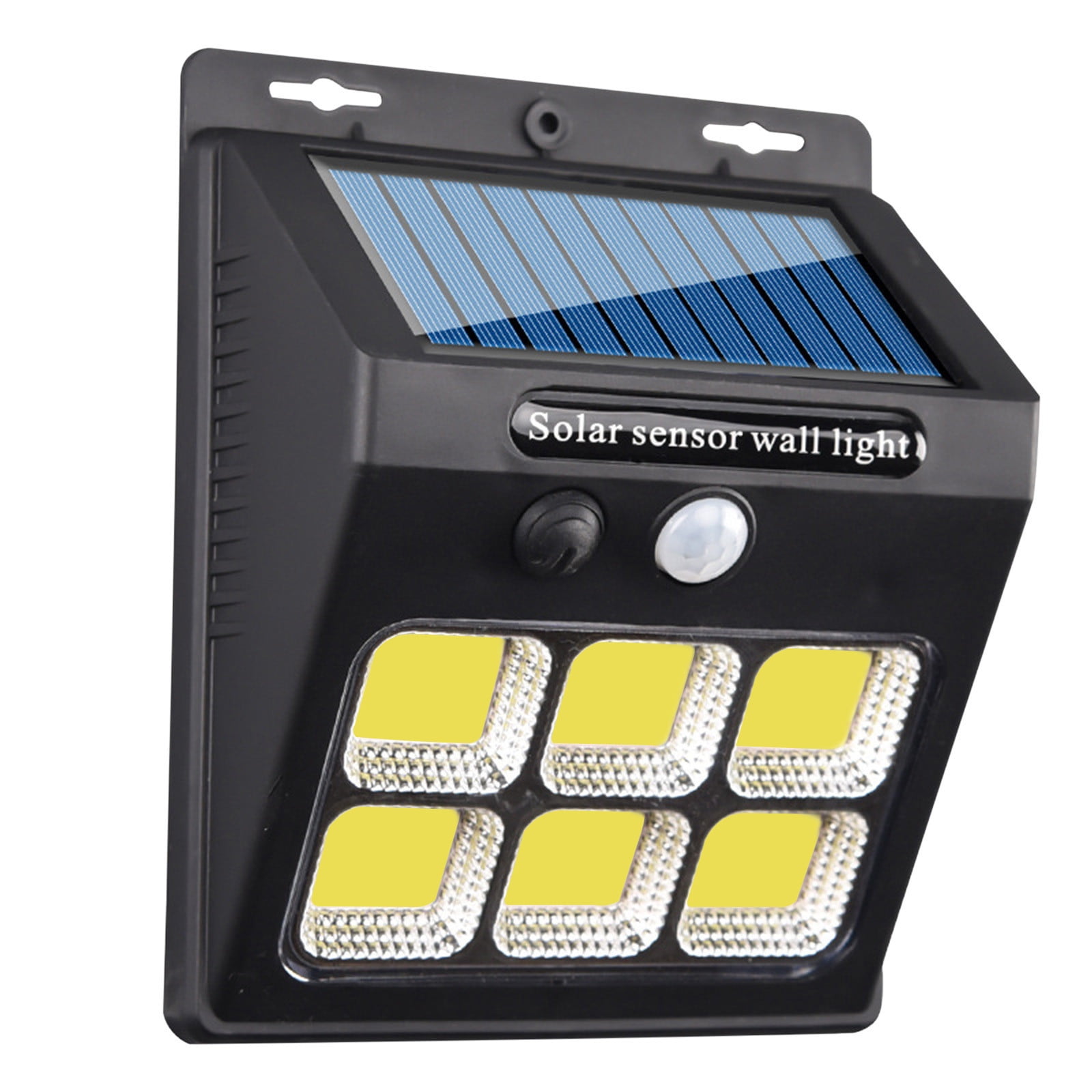 Dengmore Solar Fence Lights Solar Outdoor Lights Motion Sensor Solar ...