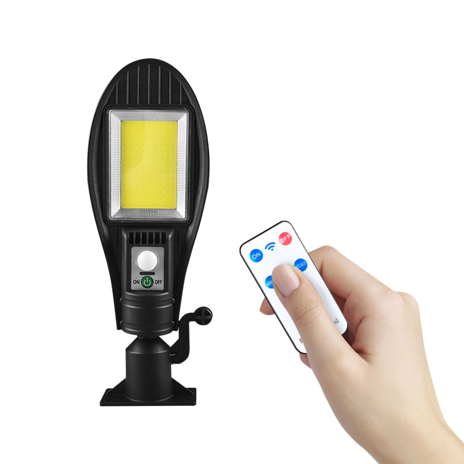 Dengmore Solar Fence Lights Solar Outdoor Lights Motion Sensor Solar ...