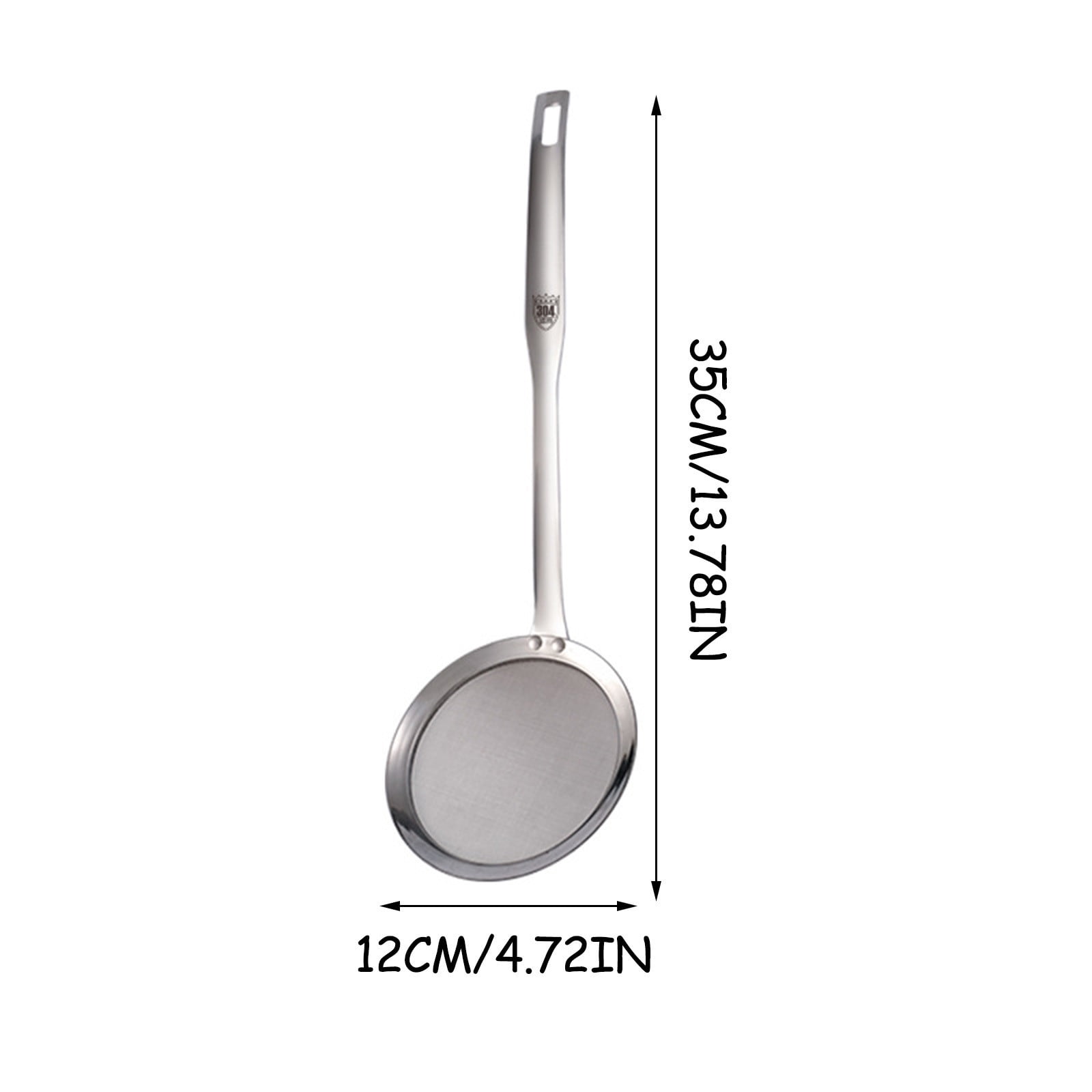Dengmore Stainless Steel Skimmer Spoon Cooking Oil Sieve Colander Scoop ...