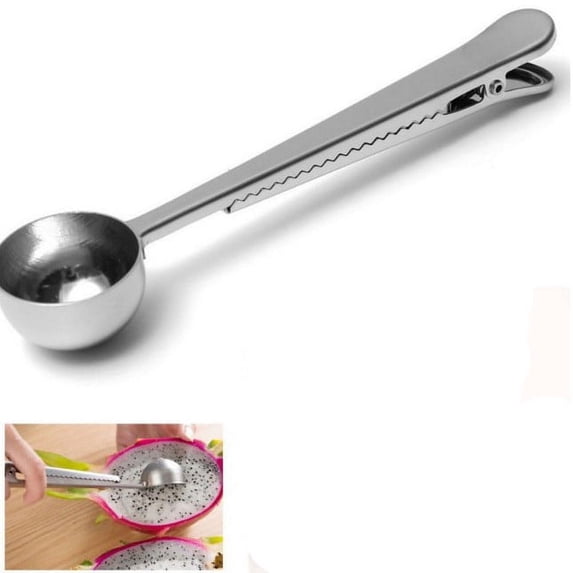 Dengmore Stainless Steel Spoon Ground Coffee Craft Measuring Scoop ...