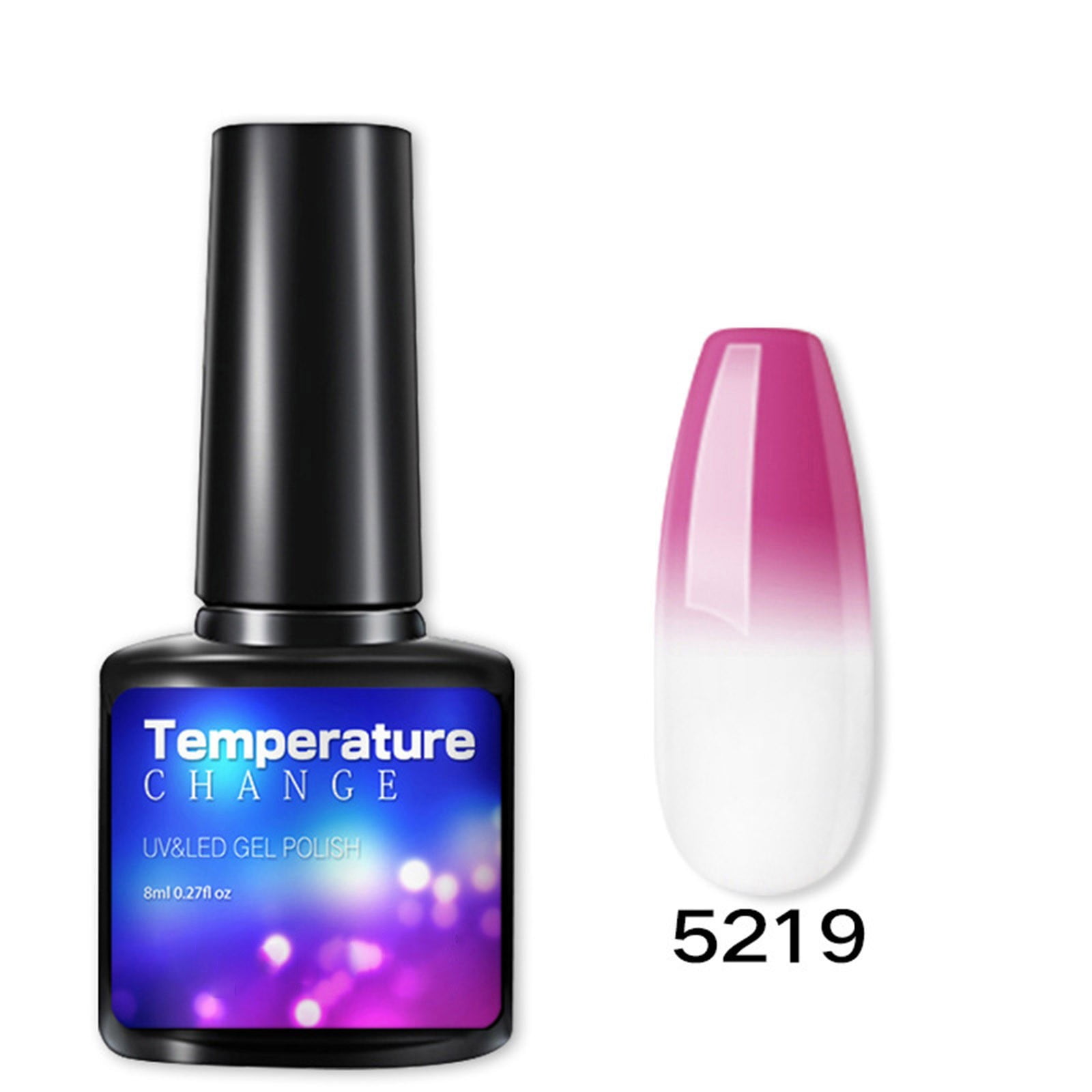 Dengmore Temperature Change Gradient Nail Polish Glue for Phototherapy ...