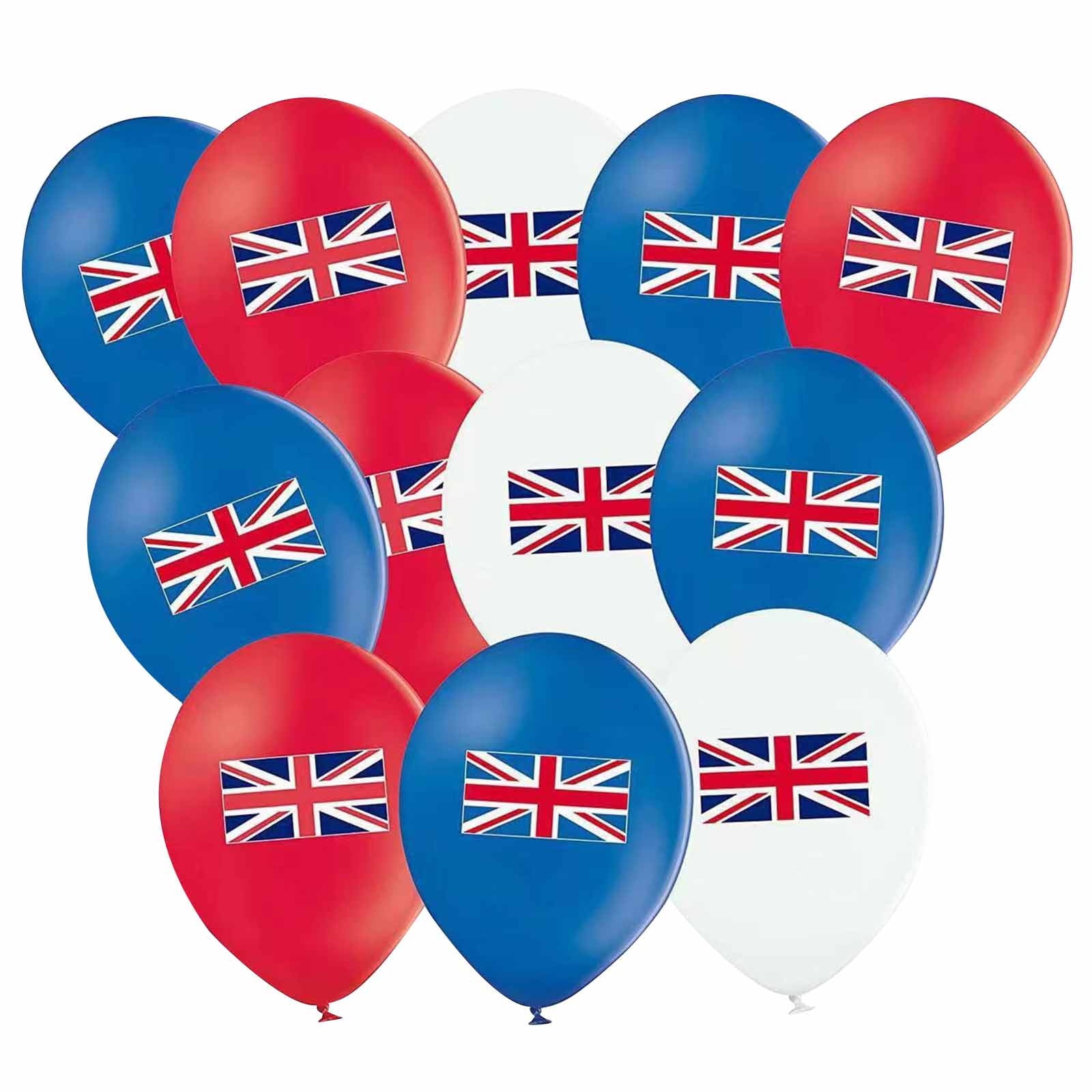 Dengmore UK 1952 70th Decorations Queens Decorations 12Pcs Balloons ...