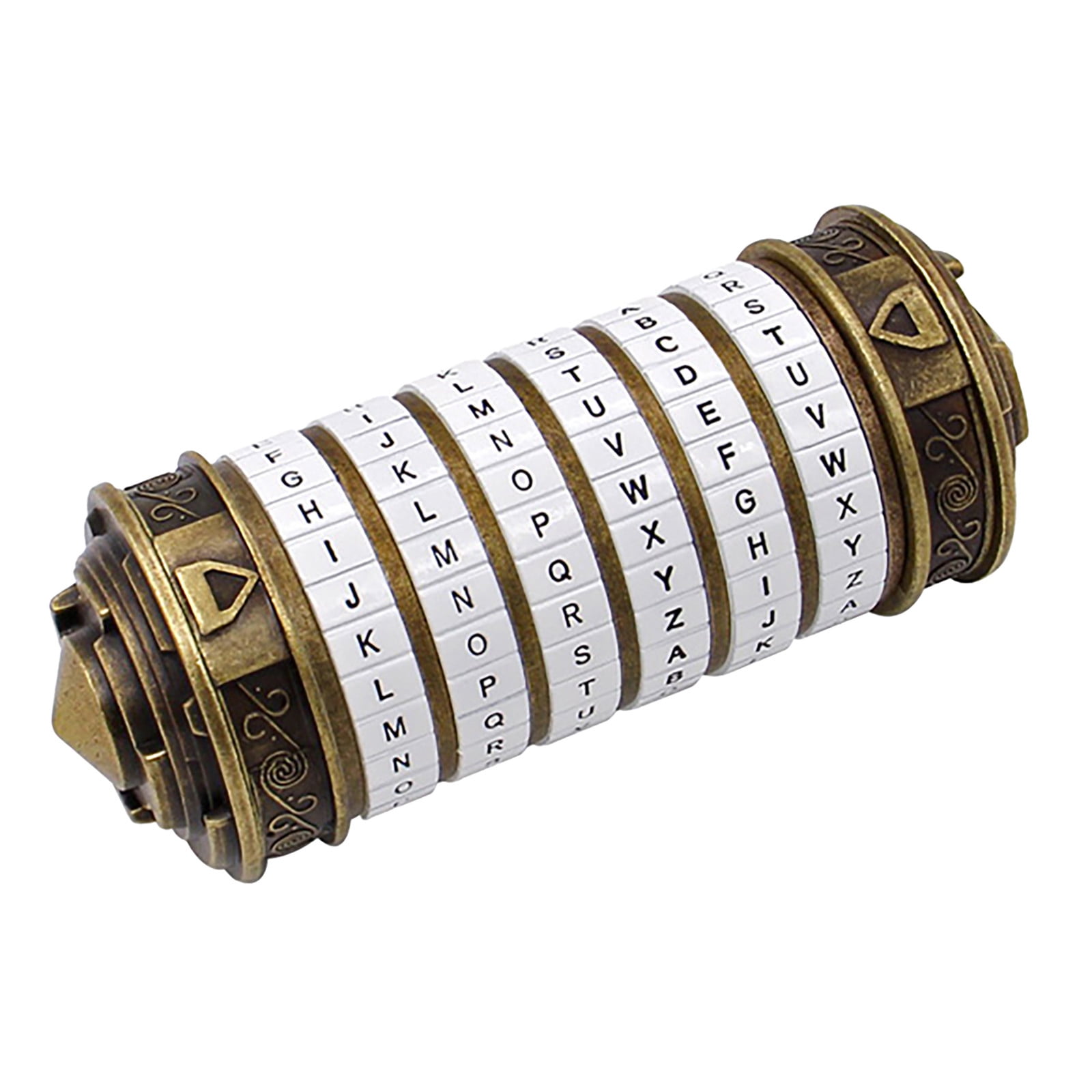Dengmore Valentine's Day Da Vinci Code Mini Cryptex Lock Puzzle Boxes ...