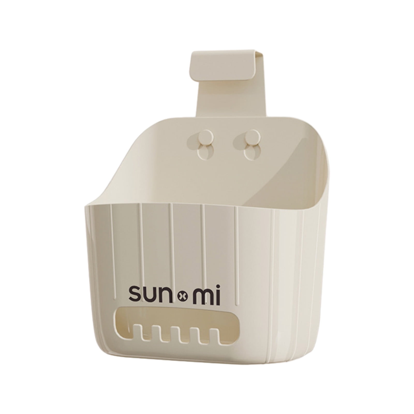 Dengmore Wall Mounted Storage Rack Hanging Plastic Shower Basket with ...