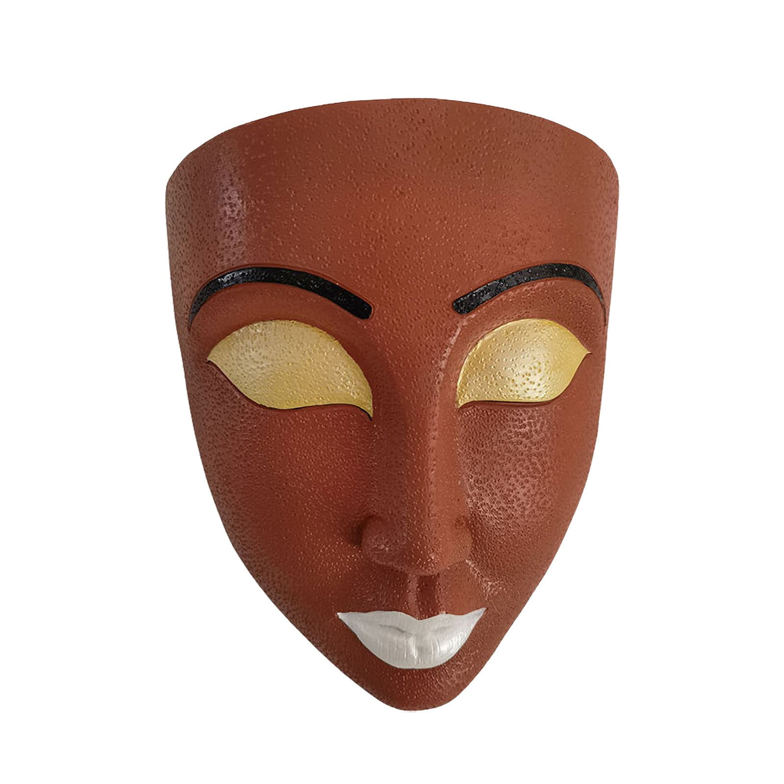 Dengmore Wall Planter Face Planter Pots Resin Face Flower Pot Wall ...