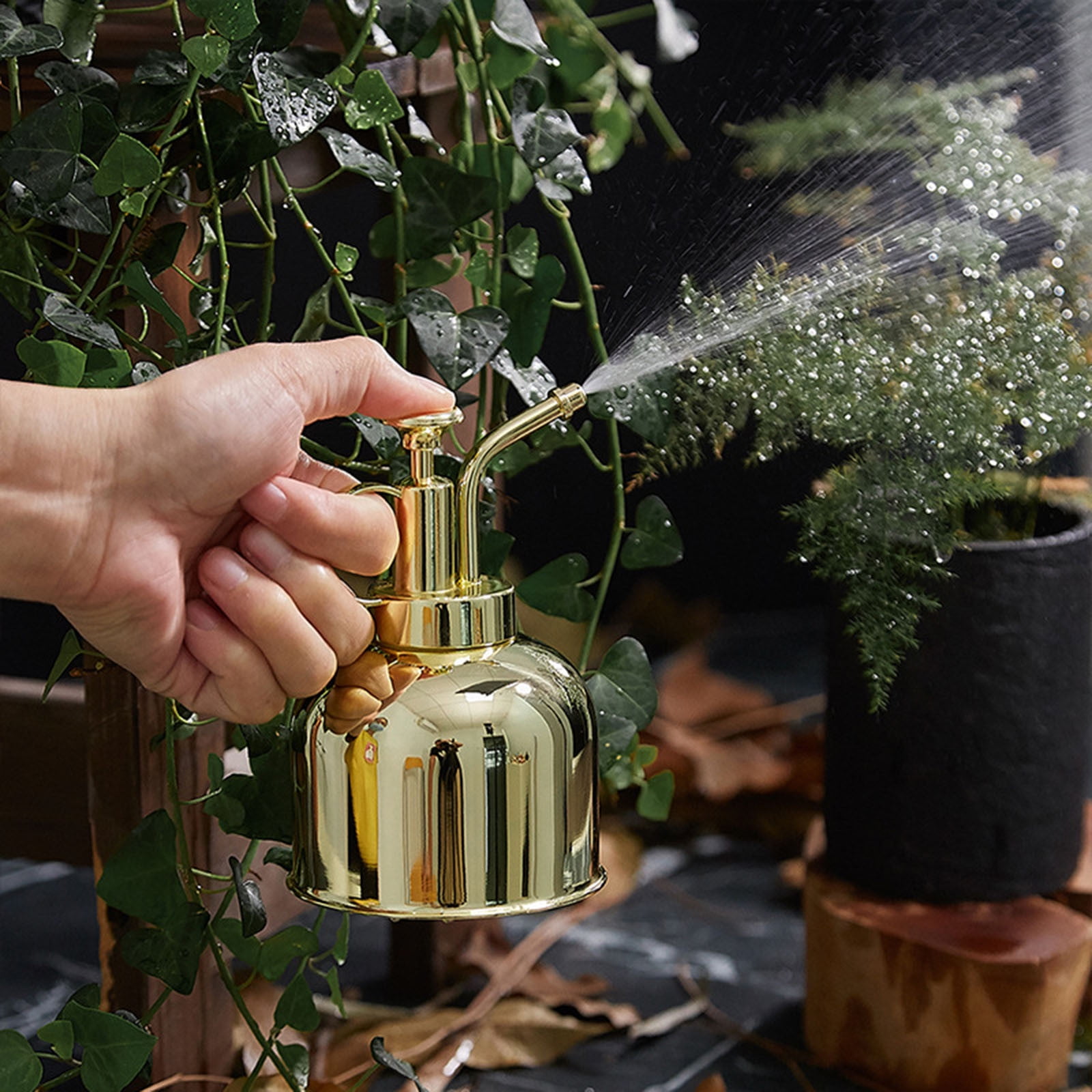 Dengmore Watering Can for Outdoor Indoor Plant Spray Bottle Stainless ...