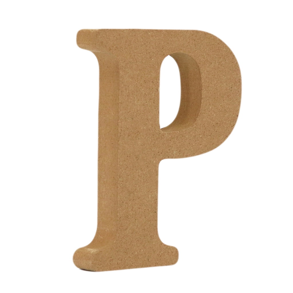 Dengmore Wood Wooden Letters Log Alphabet Wedding Birthday Party Home ...