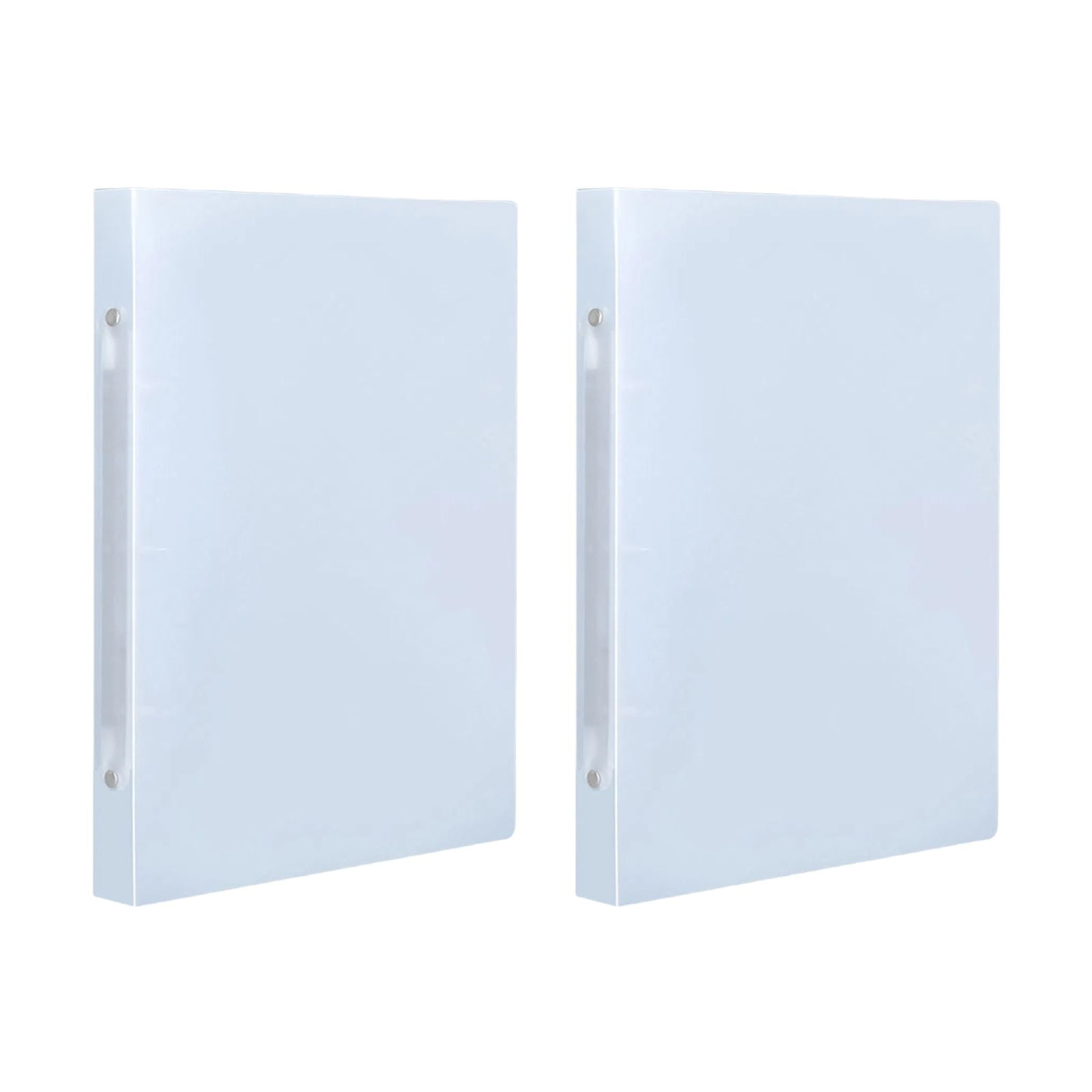 Denhf 2Pcs 3 Ring Binder, 1 Inch Binders 3 Ring, Flexible Binder for ...