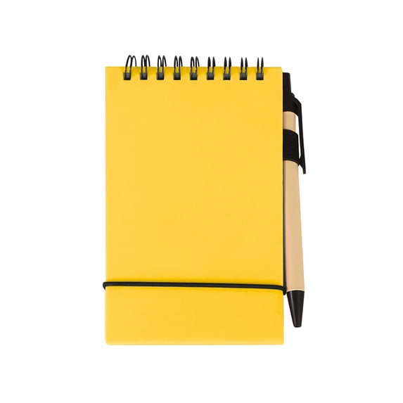 Denhf Blank Pocket Notebook, Small Spiral Notepads with Pen, Mini ...