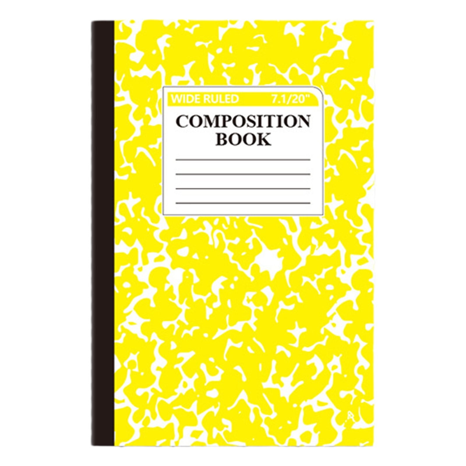 Denhf Composition Notebook, Wide Ruled Composition Book, 30 Sheets/60 ...