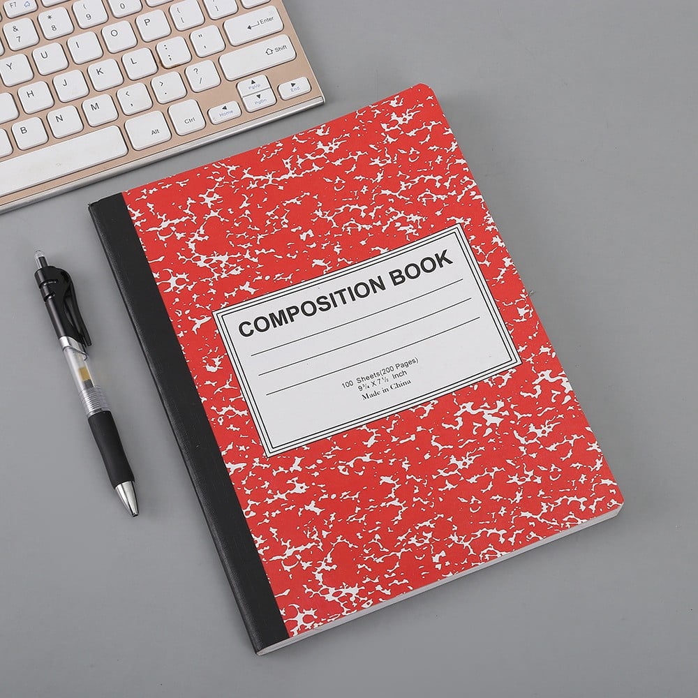 Denhf Composition Notebook, Wide Ruled Composition Books, 100 Sheets ...