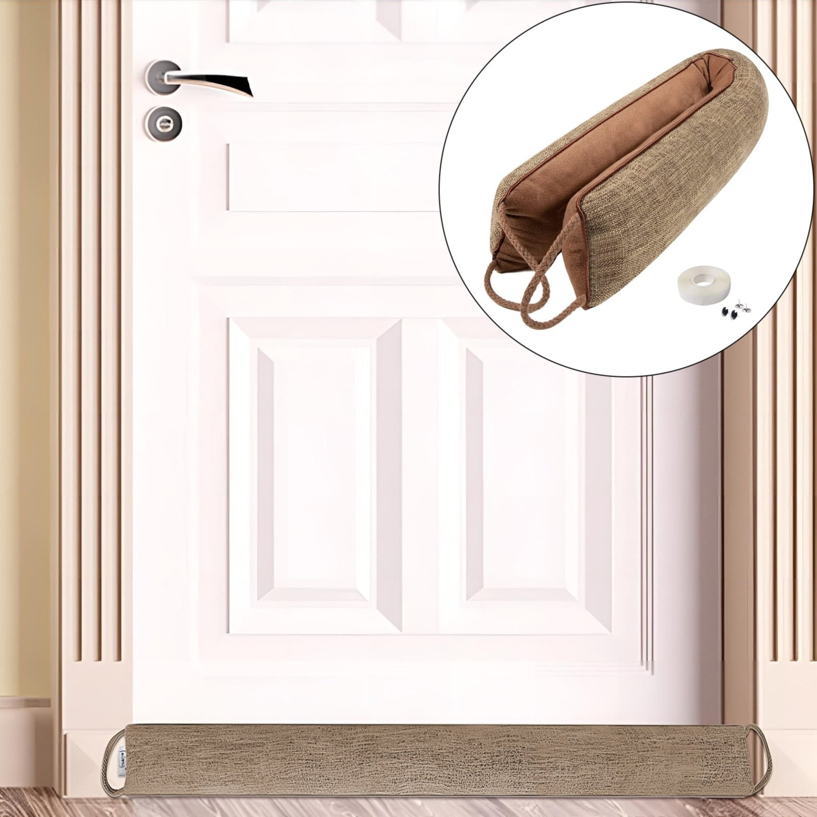 Denhf Door Draft Blocker, Under Door Draft Stopper 30 Inch Wind Stopper ...