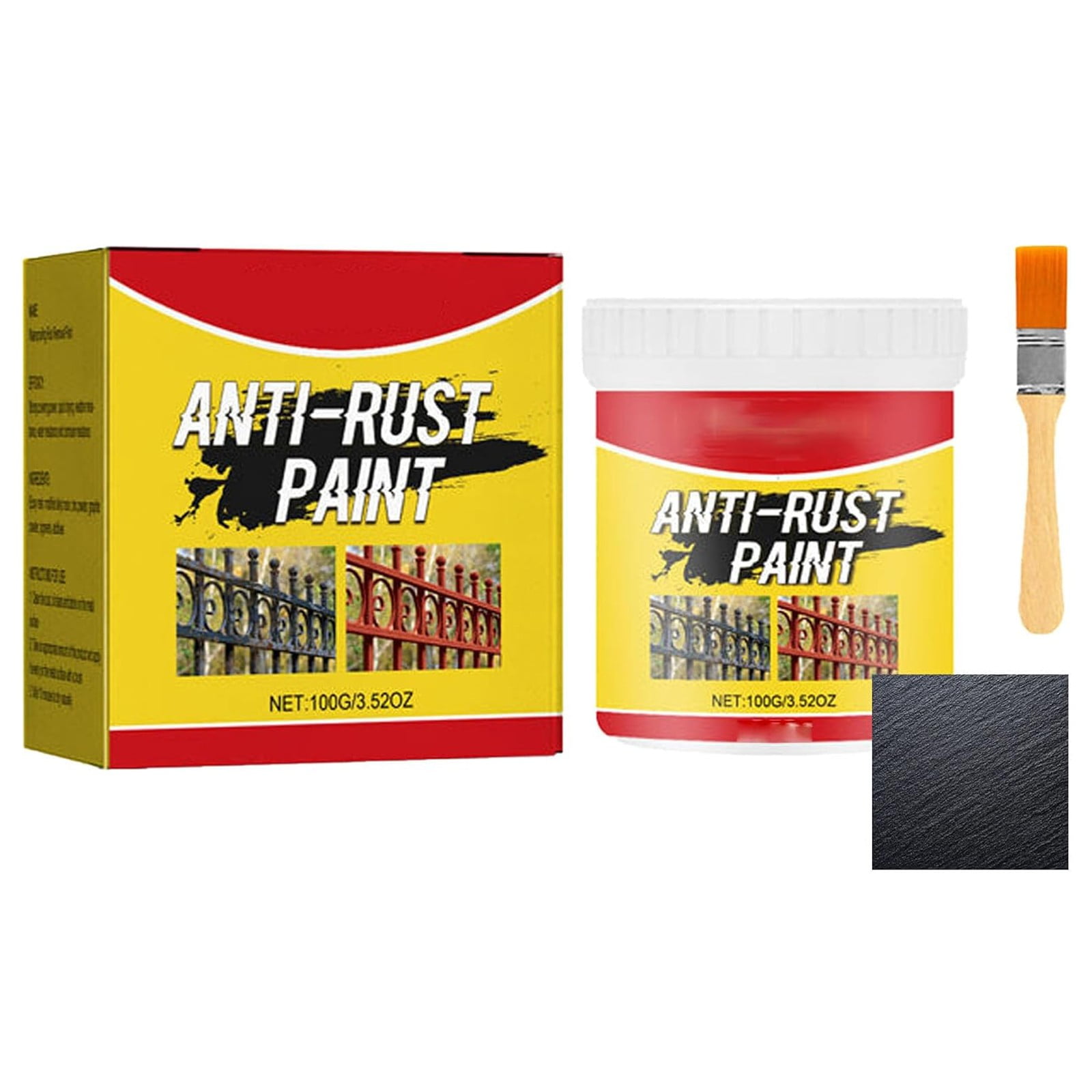 Denhf Rust Converter Paint, Water-Based Rust Reformer & Metal Primer ...