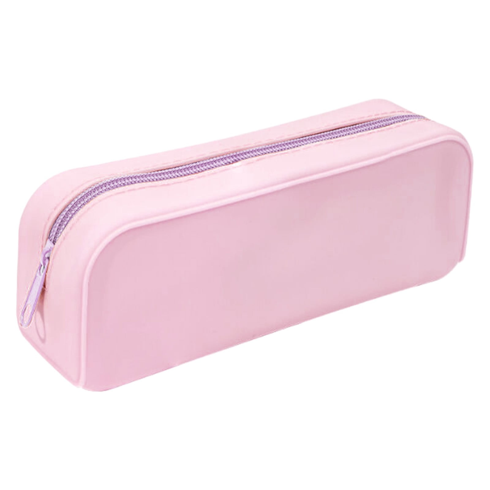 Denhf Silicone Pencil Case, Large Capacity Solid Color Pencil Pouch ...