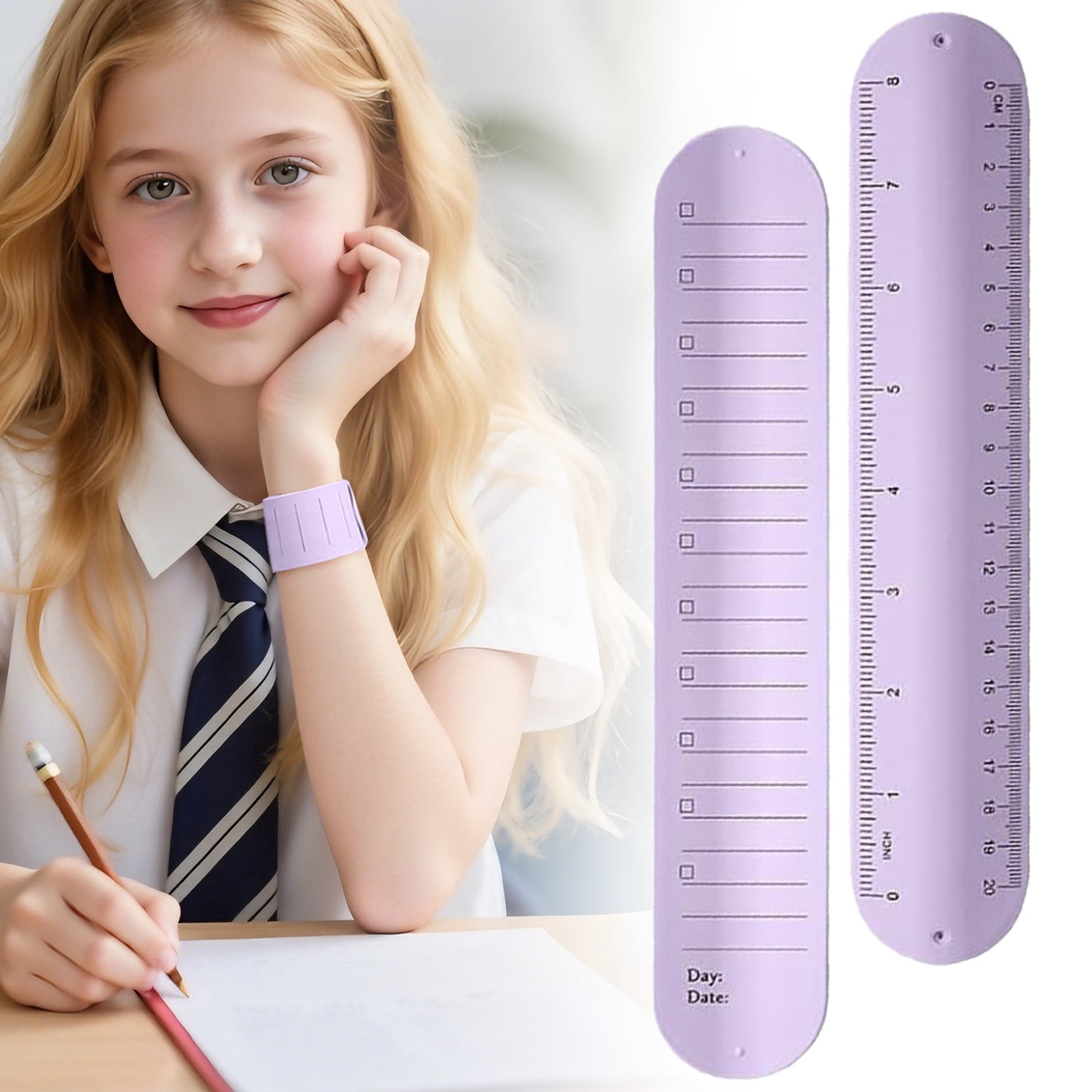 Denhf Wrist Notepad, Silicone Wearable Notepad Wristbands, Reusable ...