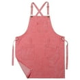 Denim Chef Apron For Women With Pockets, Jean Waitress Server Kitchen ...