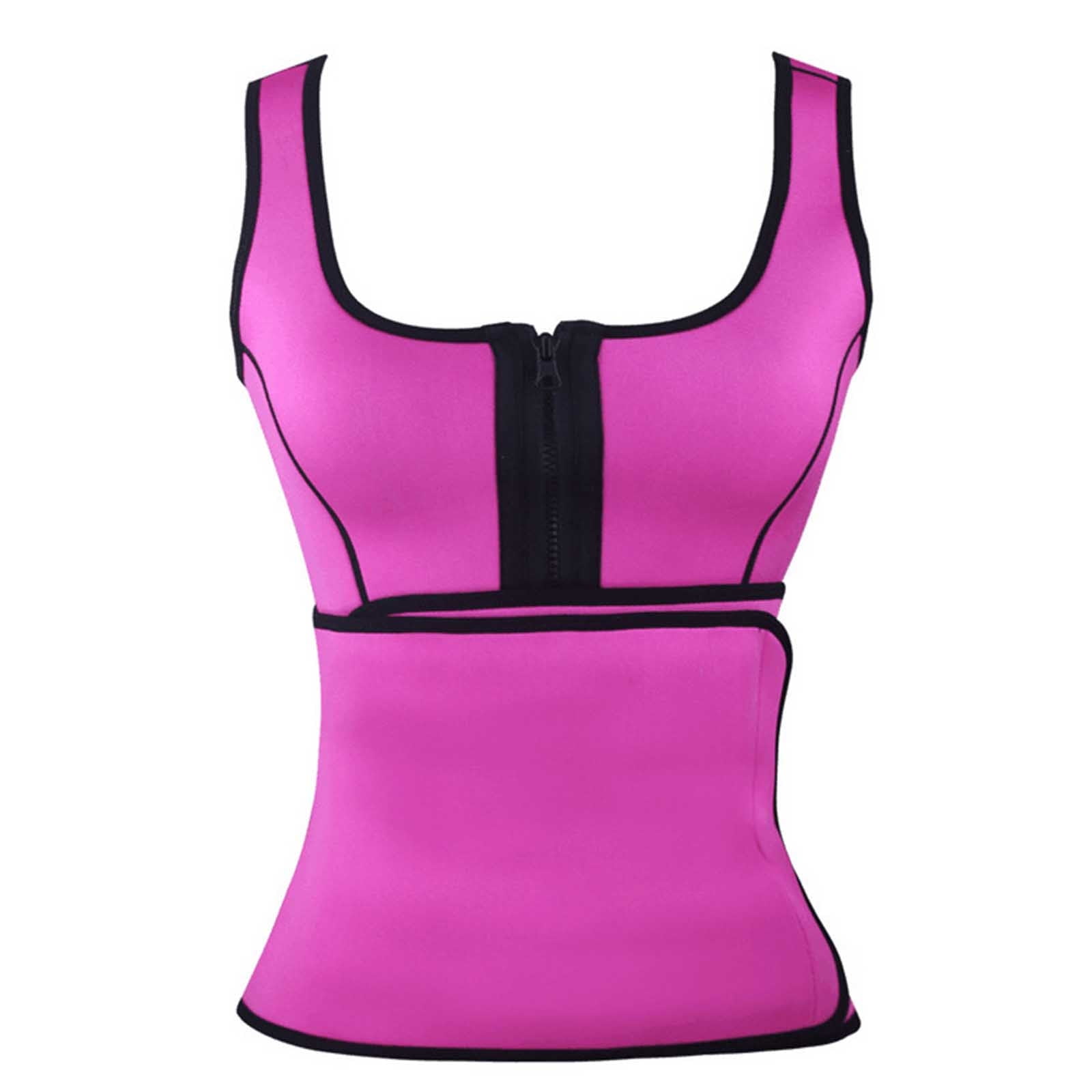 Denim Corset Tops for Women Sweat Vests for Women, Slim Body Shaper ...