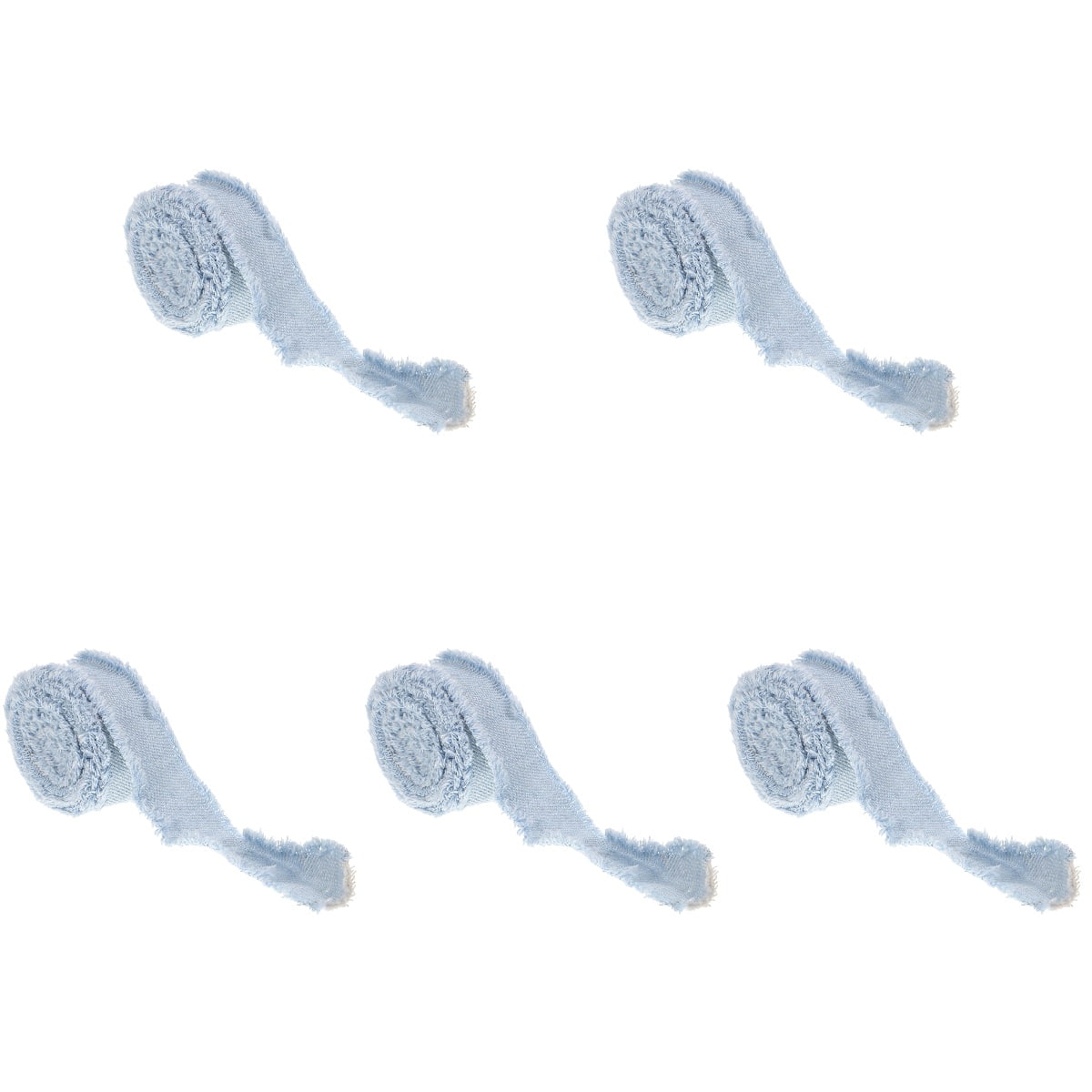 Denim Double-edged Small Fragrant Ribbon Sleeve Bag Hat Headwear DIY ...