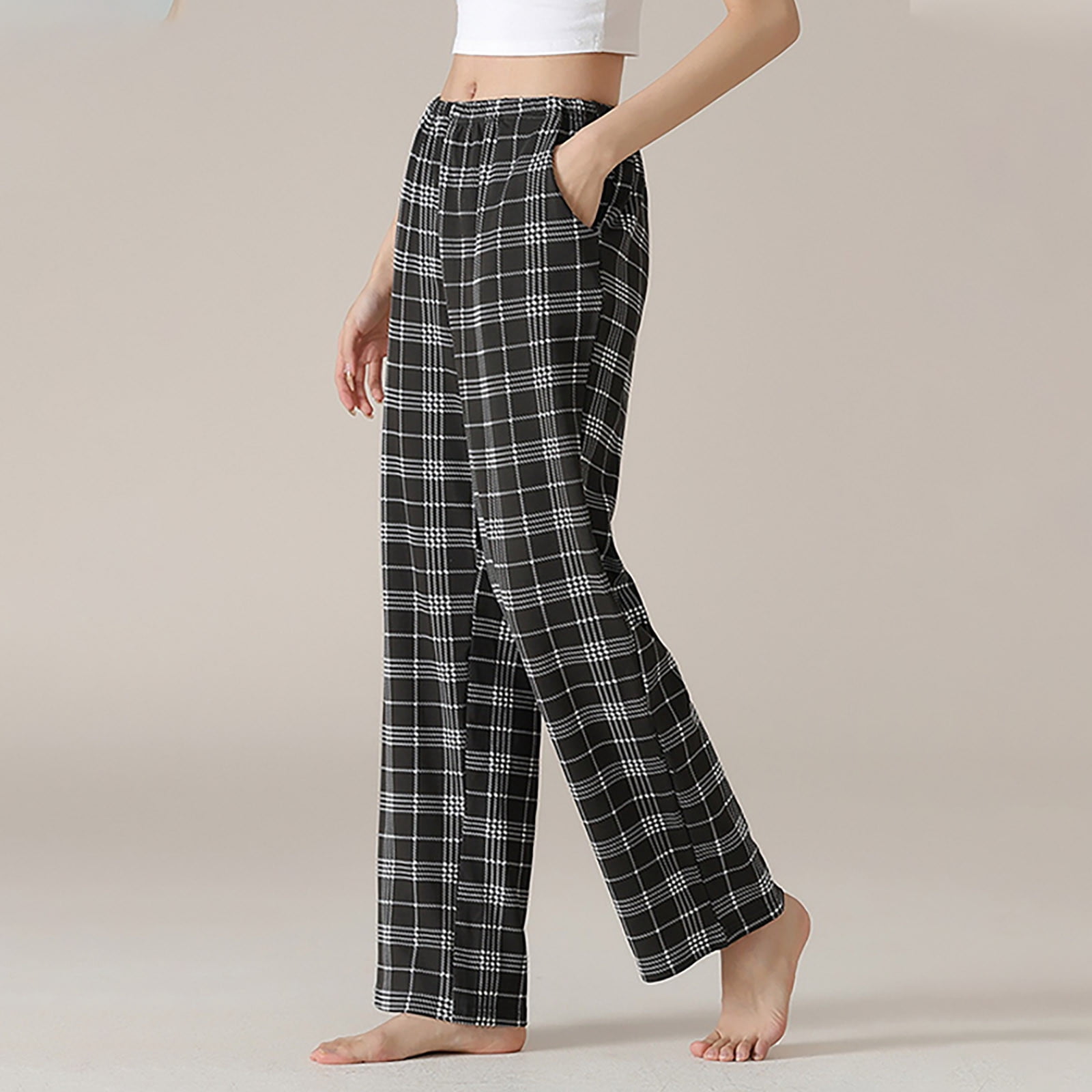 Denim Pants For Women Women Printing Cotton Pockets Sports And Casual ...