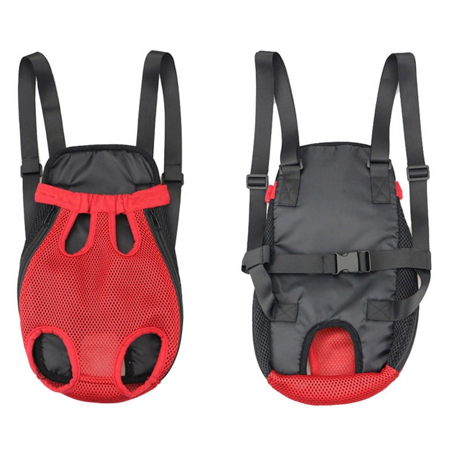 Denim Pet Dog Backpack Outdoor Travel Dog Cat Carrier Bag for Small ...