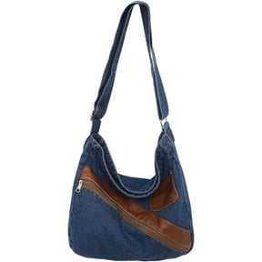 Denim Purse Trendy Jean Purses for Women Denim Hobo Bag Y2K Shoulder ...