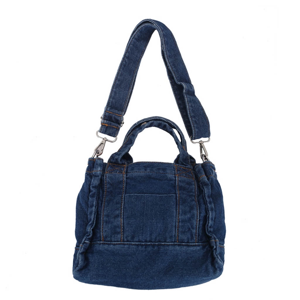 Denim Tote Bag Jeans and Handbags for Teen Girls Women Multifunction ...