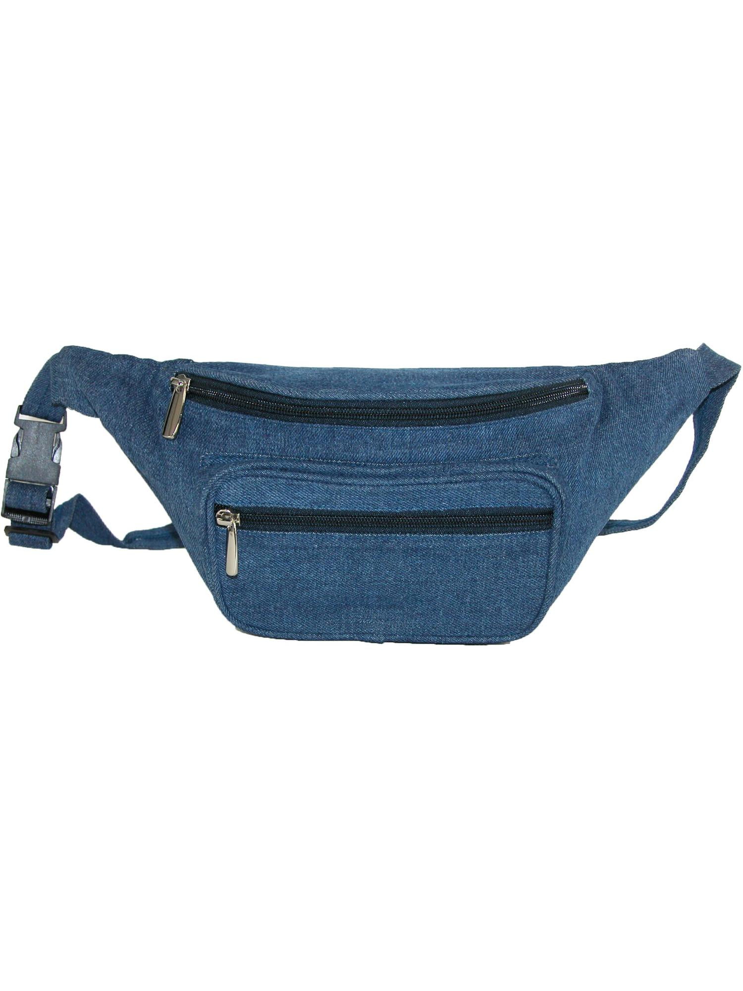 Denim Waist Pack, Size: one size Denim - Walmart.com