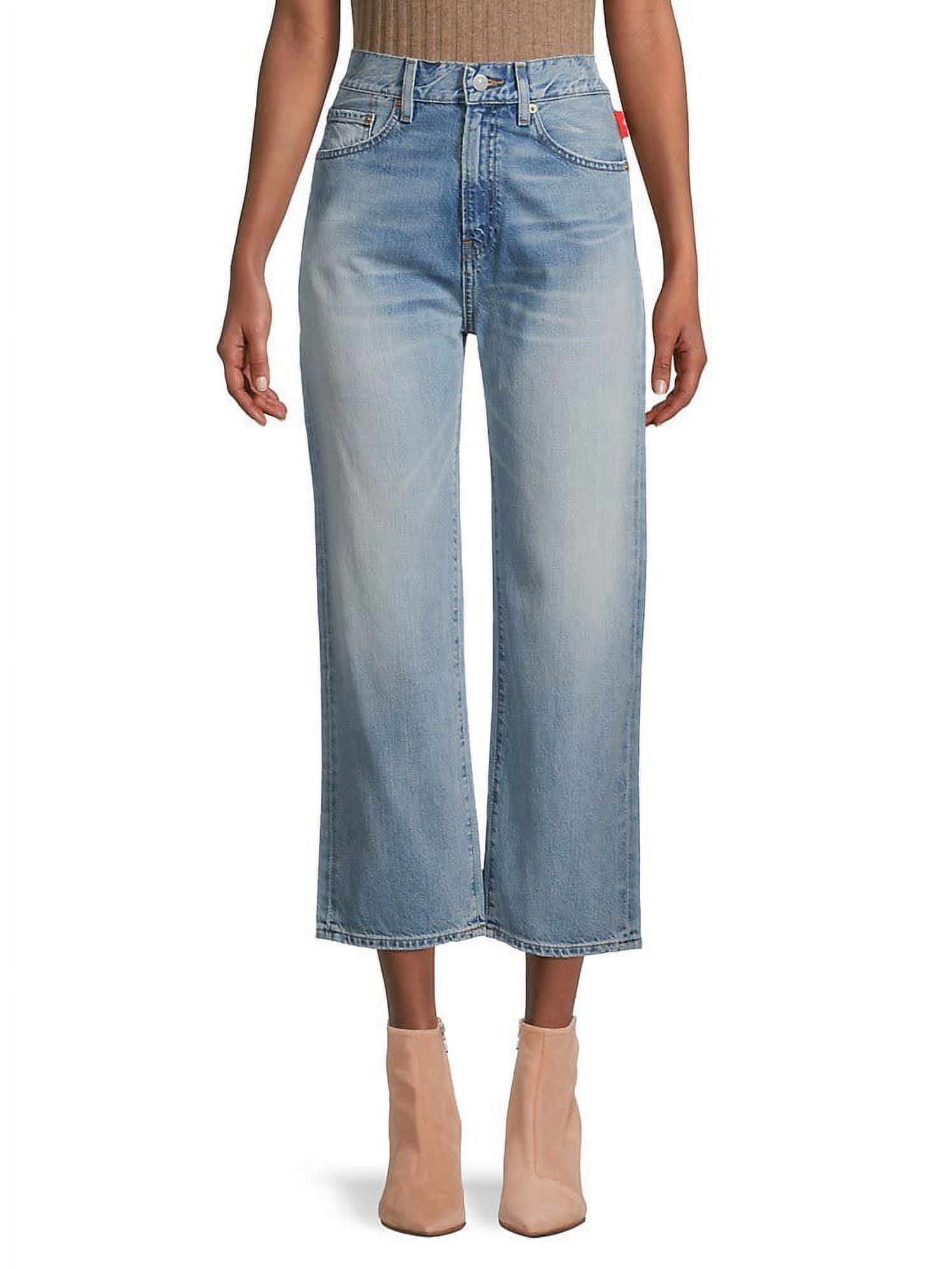 Denimist Women's Jinx Pierce High Rise Cropped Jeans Size 28 - Walmart.com