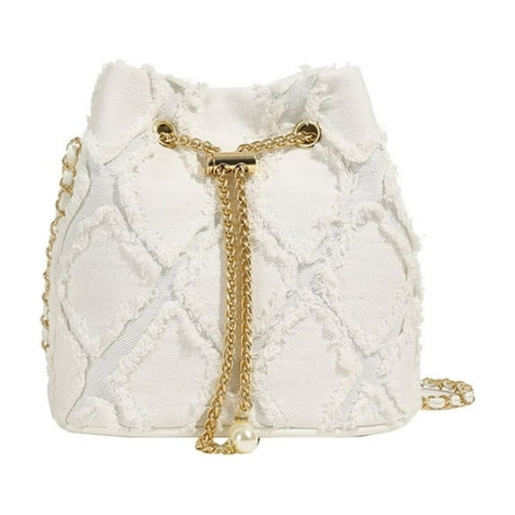 Denims Bucket Bag Drawstring Purses Denims Clutches Hobos BagsCrossbody ...