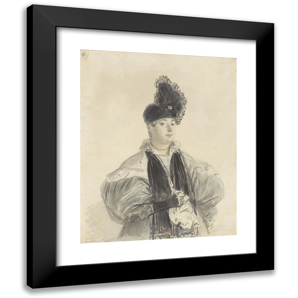 Denis Auguste Marie Raffet 15x18 Black Modern Framed Museum Art Print ...