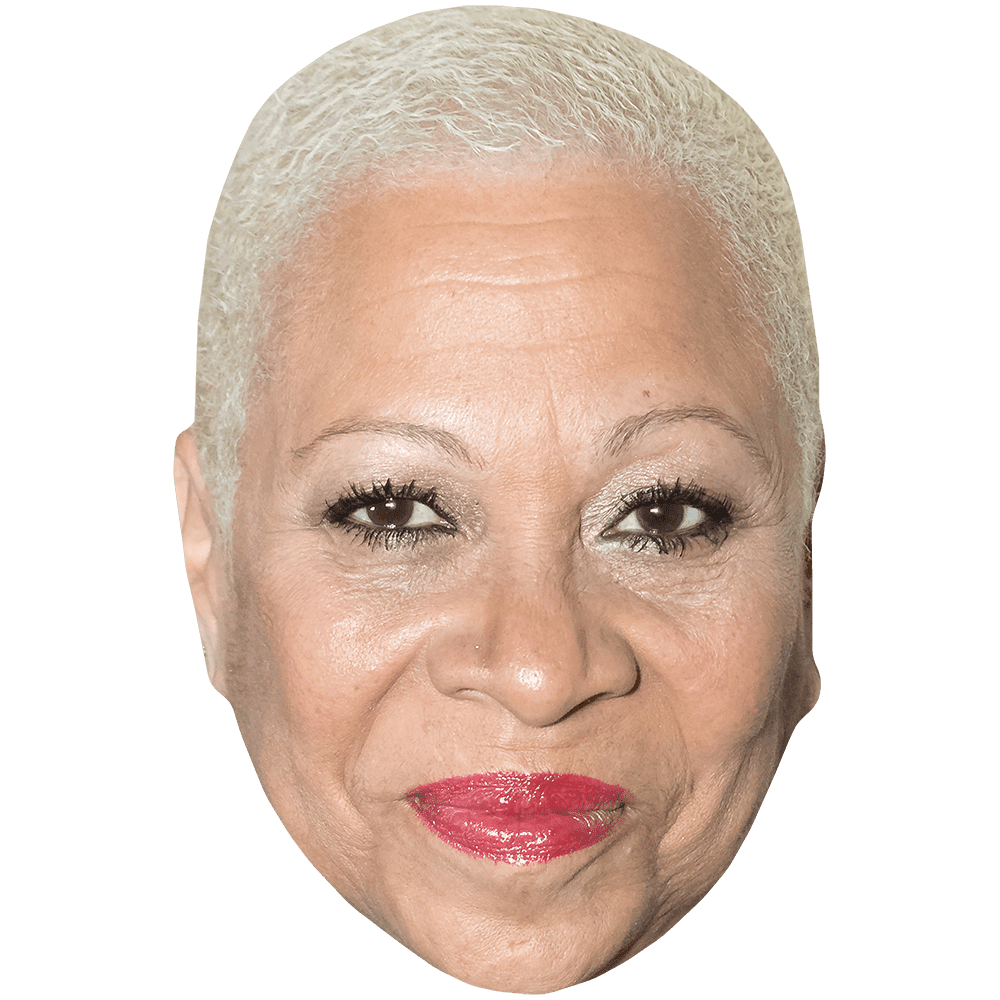 Denise Dowse (Make Up) Celebrity Mask, Flat Card Face, Fancy Dress Mask ...