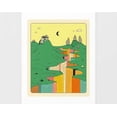 Denizens 2GiclÃ©e Fine Poster Colorful Fantasy Landscape By Jazzberry ...