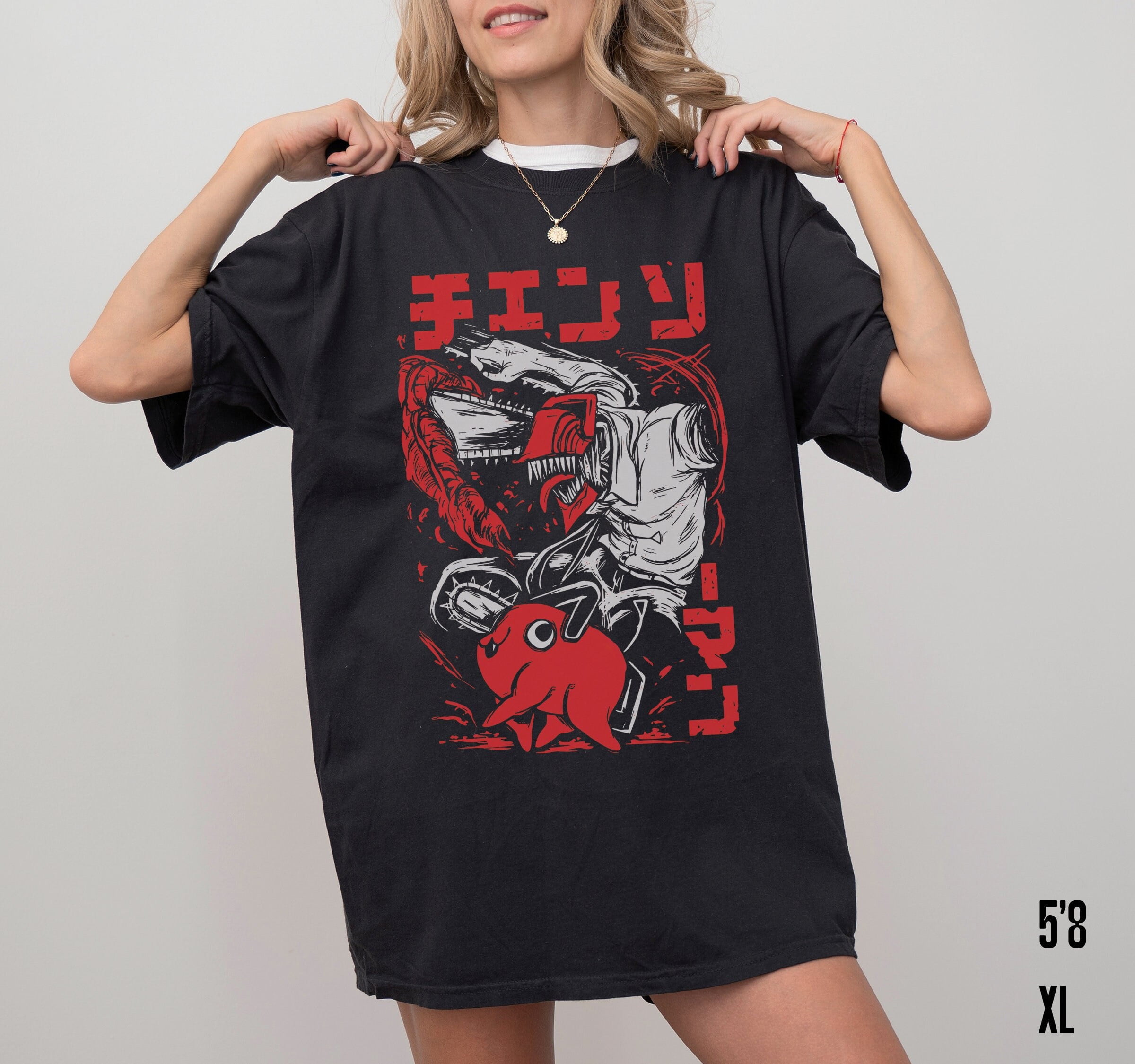 Denji Pochita Chainsaw Man Shirt, Unisex T-Shirt,Streetwear look ...