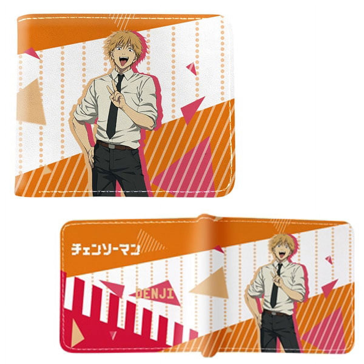 Denji Style A - Chainsaw Man 4x5" Bi-Fold Wallet - Walmart.com