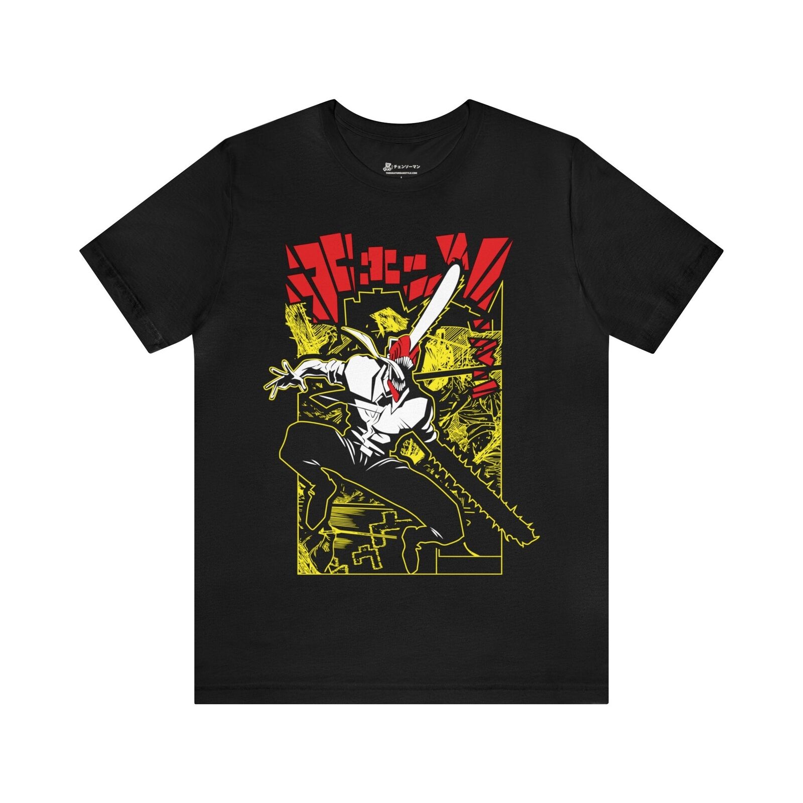 Denji's Hybrid Havoc Tee - Chainsaw Man Anime Graphic T-Shirt ...