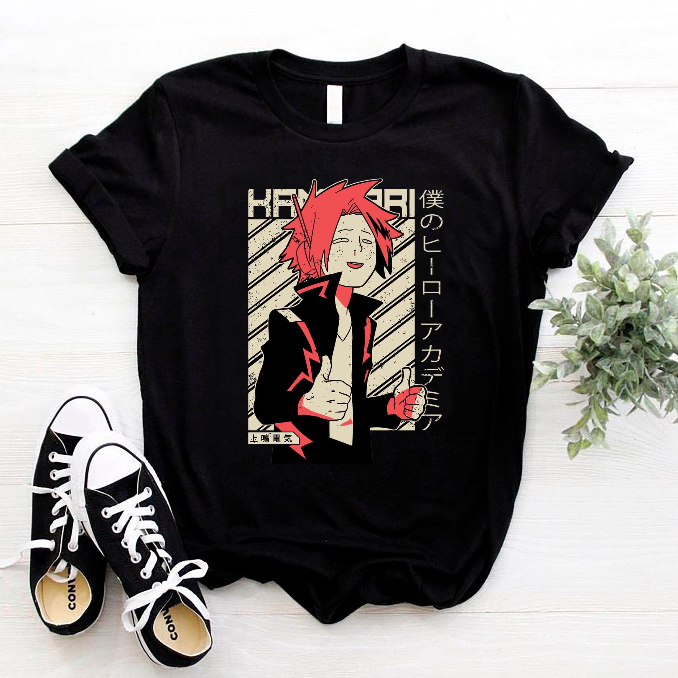 Denki Kaminari My Hero Academia Anime Shirt, Kaminari Shirt, Boku no ...